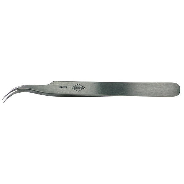 Erem 7SA Tweezer - Pointed - Bent - 120mm/4.724" - Walmart.com