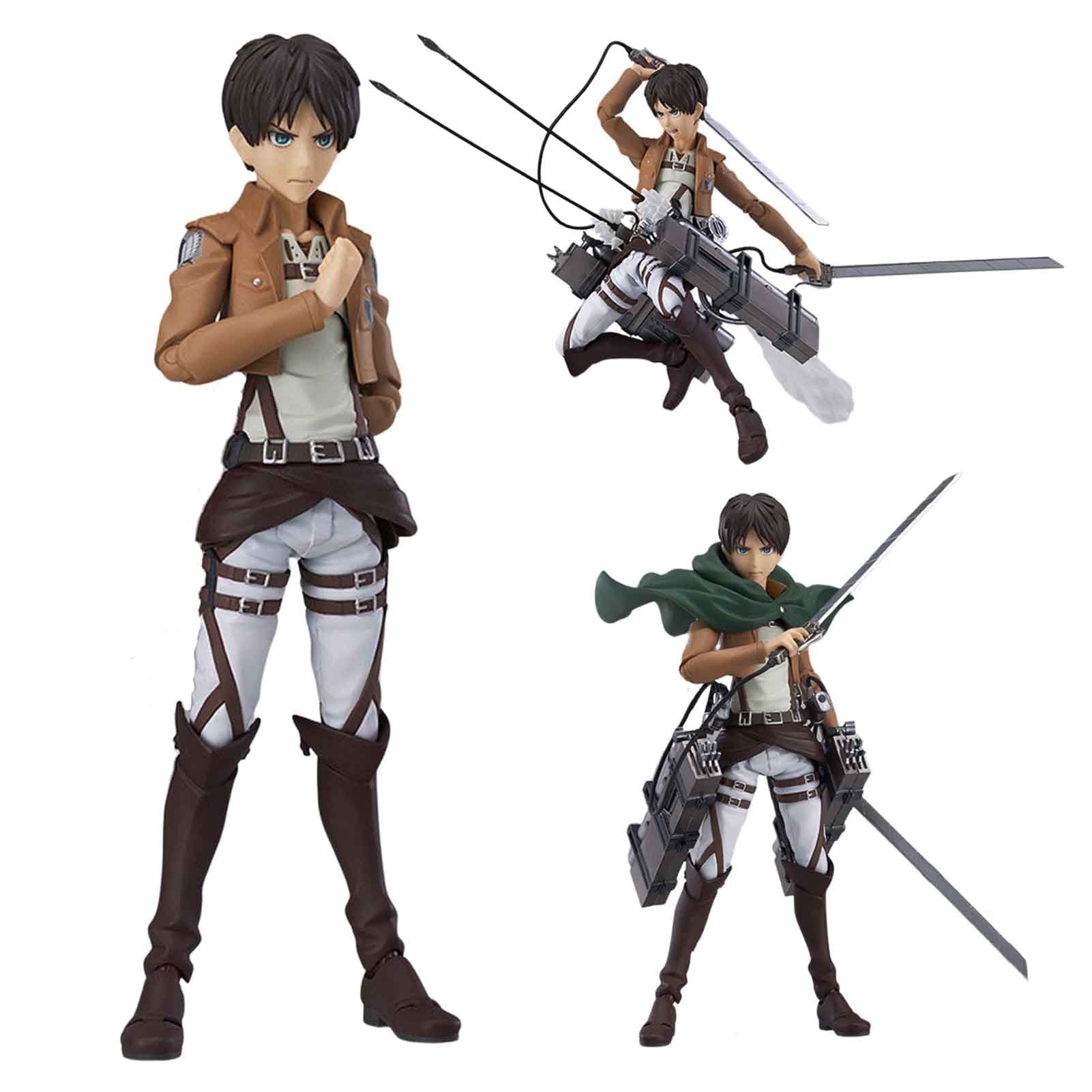 Eren Jaeger Action Figure Attack on Titan Shingeki no Kyojin Figma207 6 ...