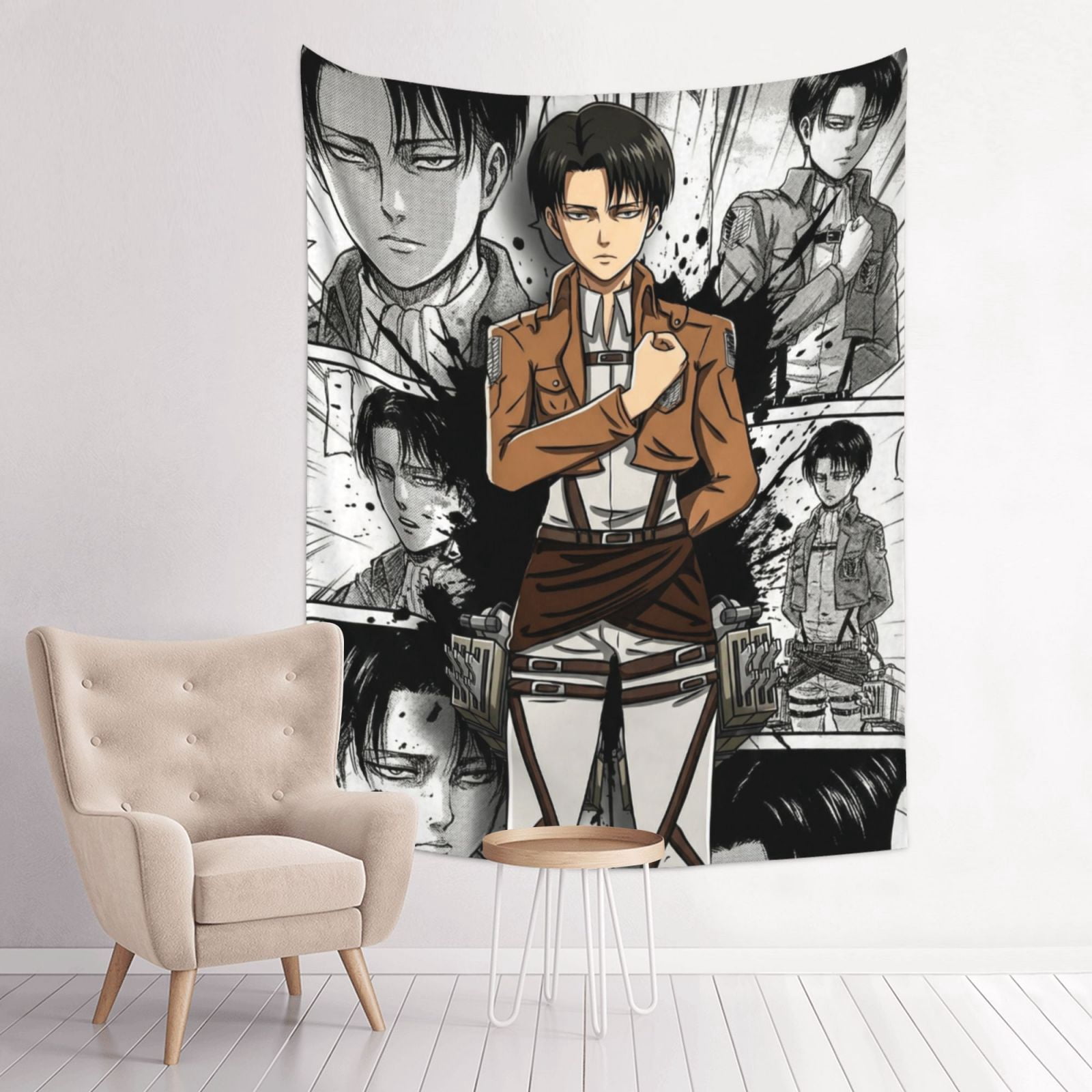 Eren Jaeger Attack On Titan Anime Tapestry Indian Wall Hanging ...