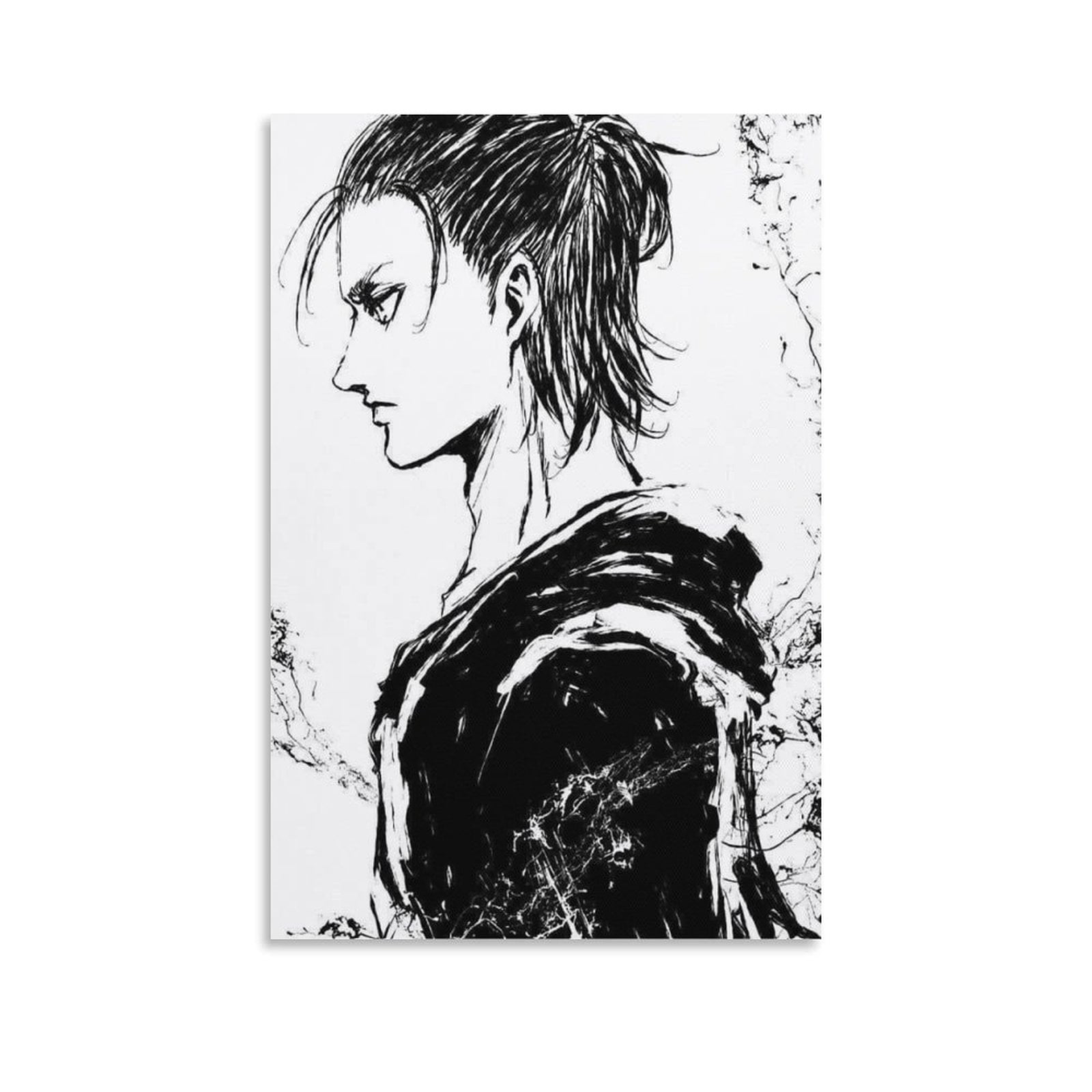 Eren Yeager Poster Artworks Picture Print Poster Wall Art Painting ...