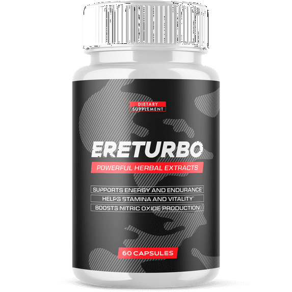 Ereturbo Advanced Formula Pills All Natural Vitamin Supplement Ere ...