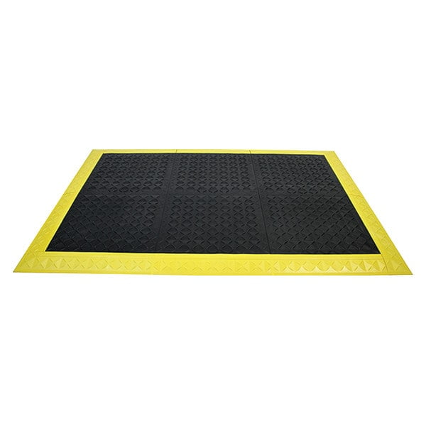 Interlocking Antifatigue Mat Kit, Vinyl, 3 ft W x 5 ft L, 1 in Thick - Walmart.com