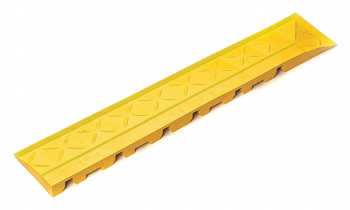 Ergo Advantage Safe-Flex Ramp with Corner,Yellow,4" x 22",PK2 ESDA5-Y ...