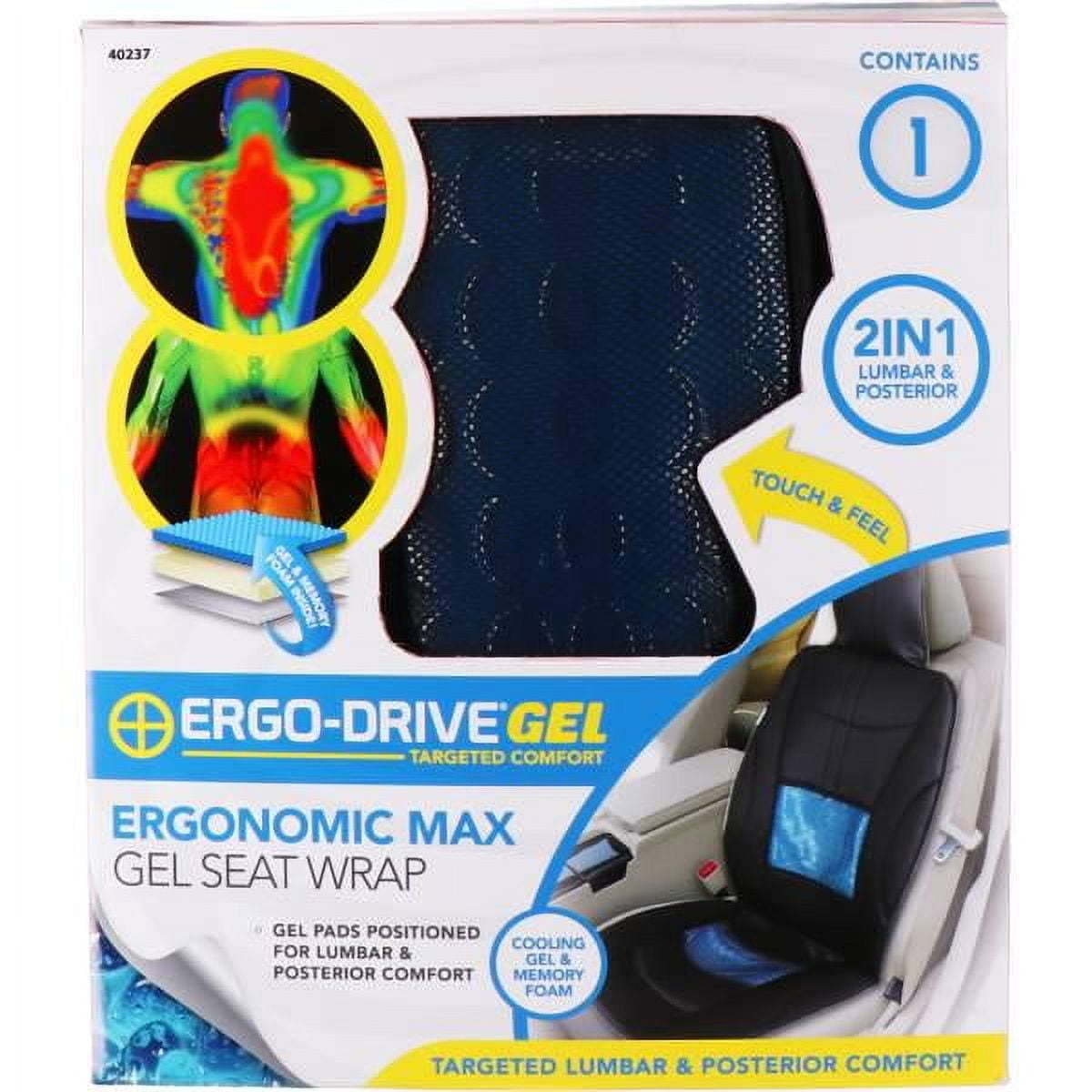Ergo-Drive Ergonomic Gel Seat Wrap - Walmart.com