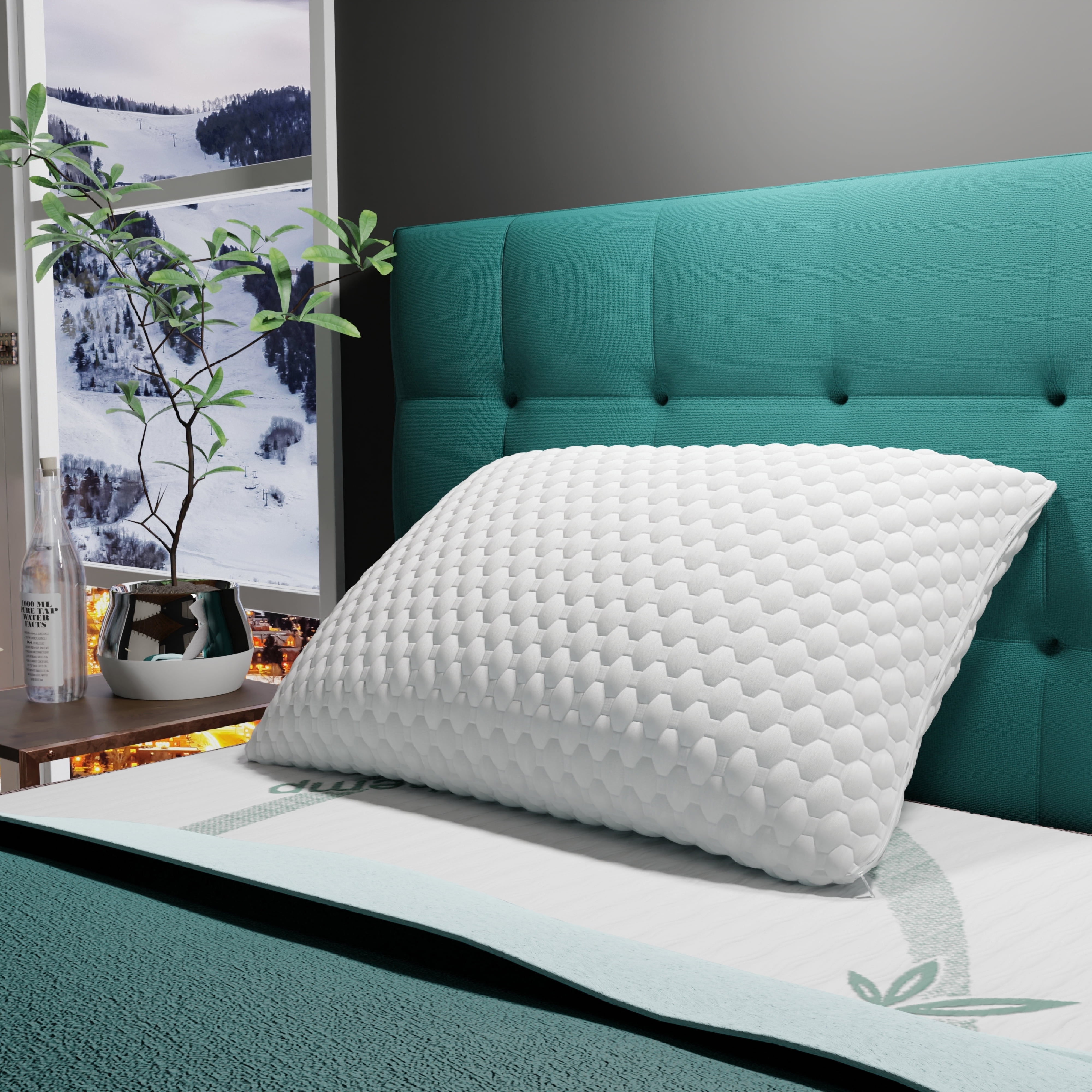 Ergo-Pedic ZenCloud With CopperCell Cooling And Calming Shredded Gel ...