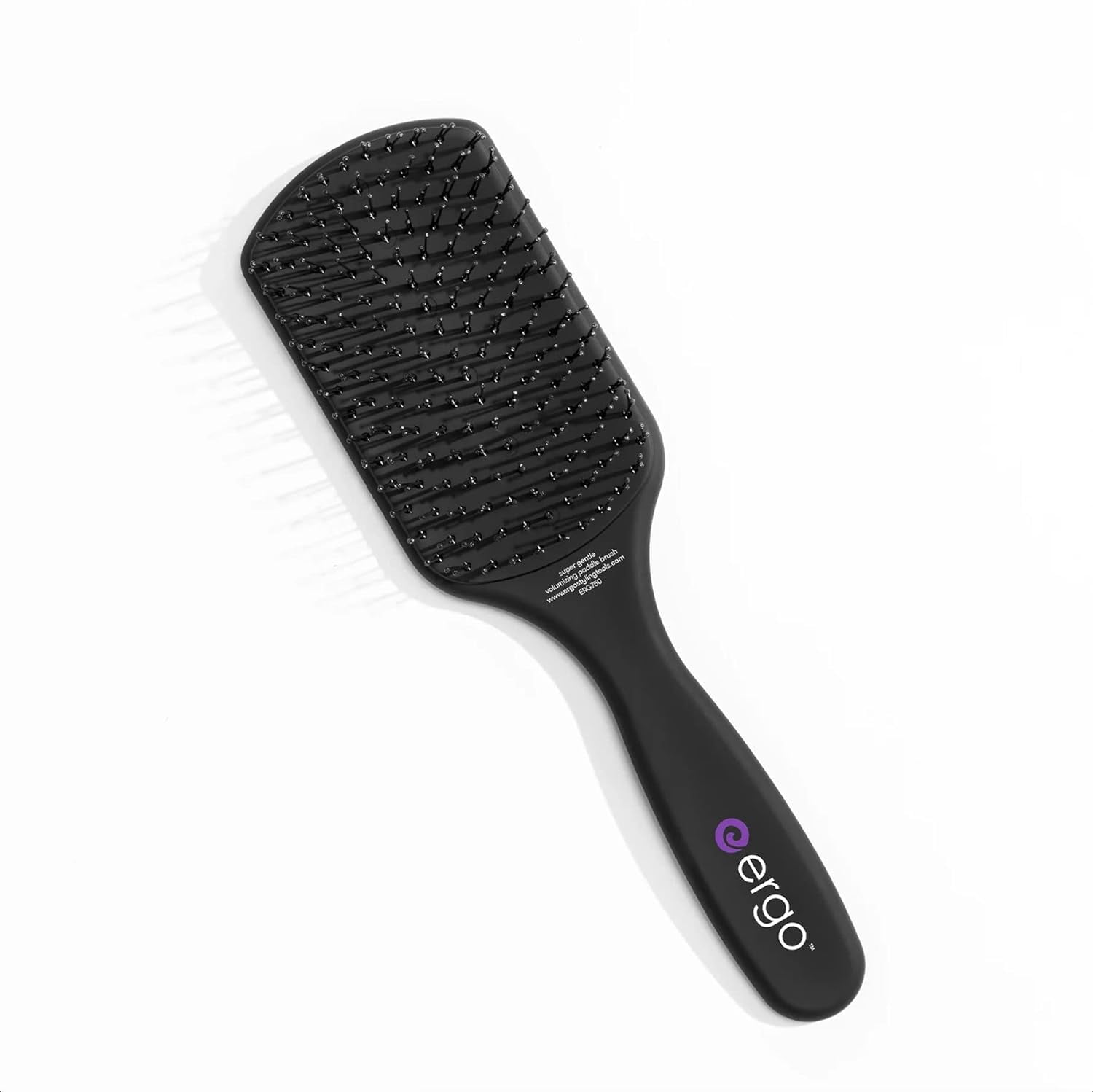 ERGO Styling Tools Super Gentle Mini Paddle Hair Brush for Wet Dry Care ...
