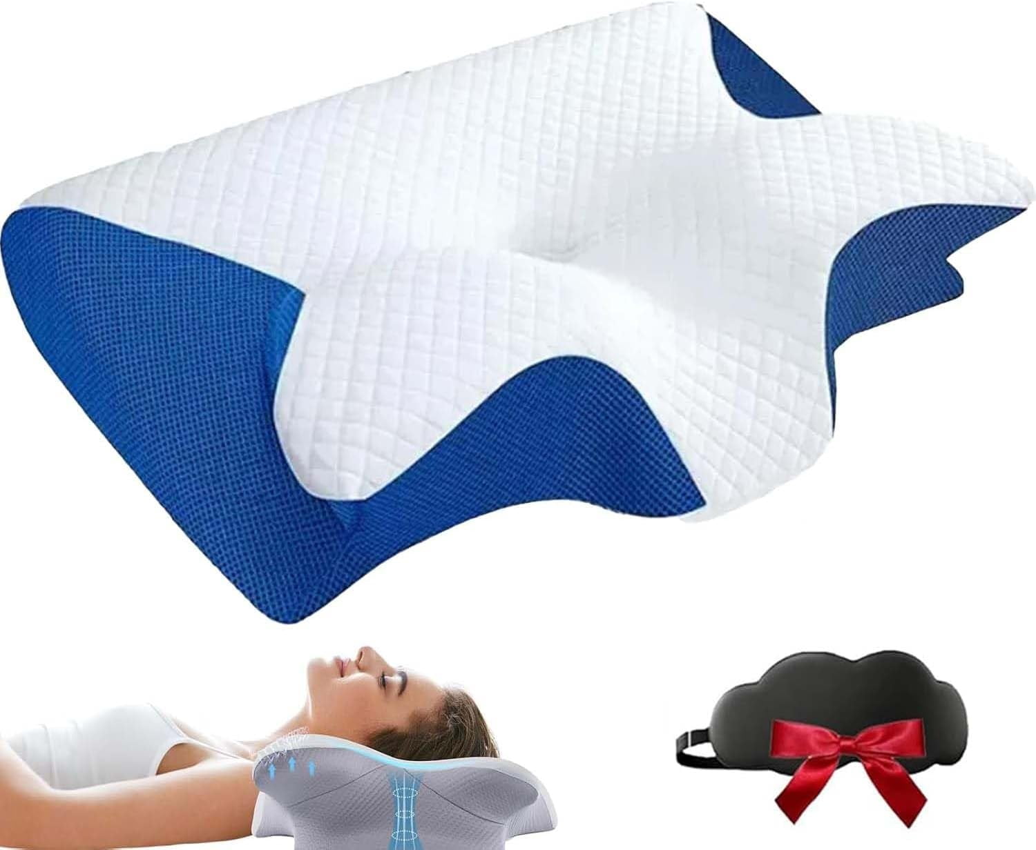 Ergo Z Pillow, Ergo Z 2 in 1 Ergonomic Pillow, Sleep Restora Pillows ...