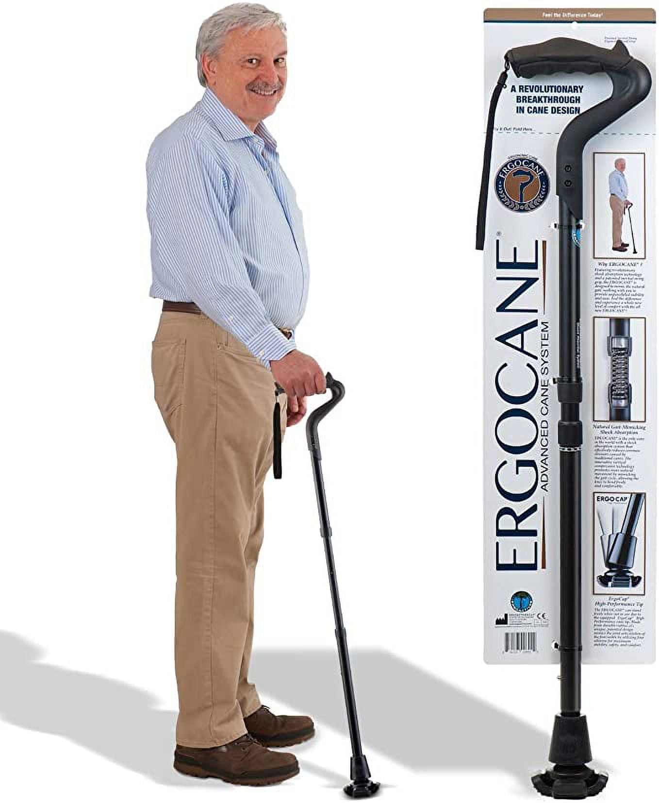 Ergocane 2G by Ergoactives As Seen On TV. Spring-Assisted Shock ...