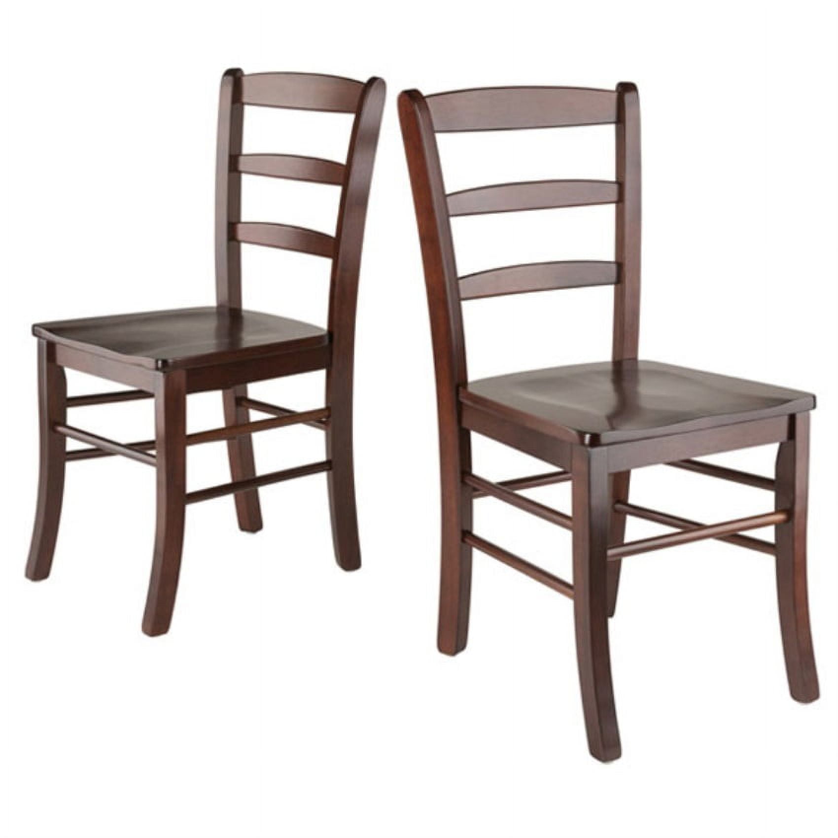 Ergode Benjamin Ladder-back Chairs, 2-Pc Set, Walnut - Walmart.com