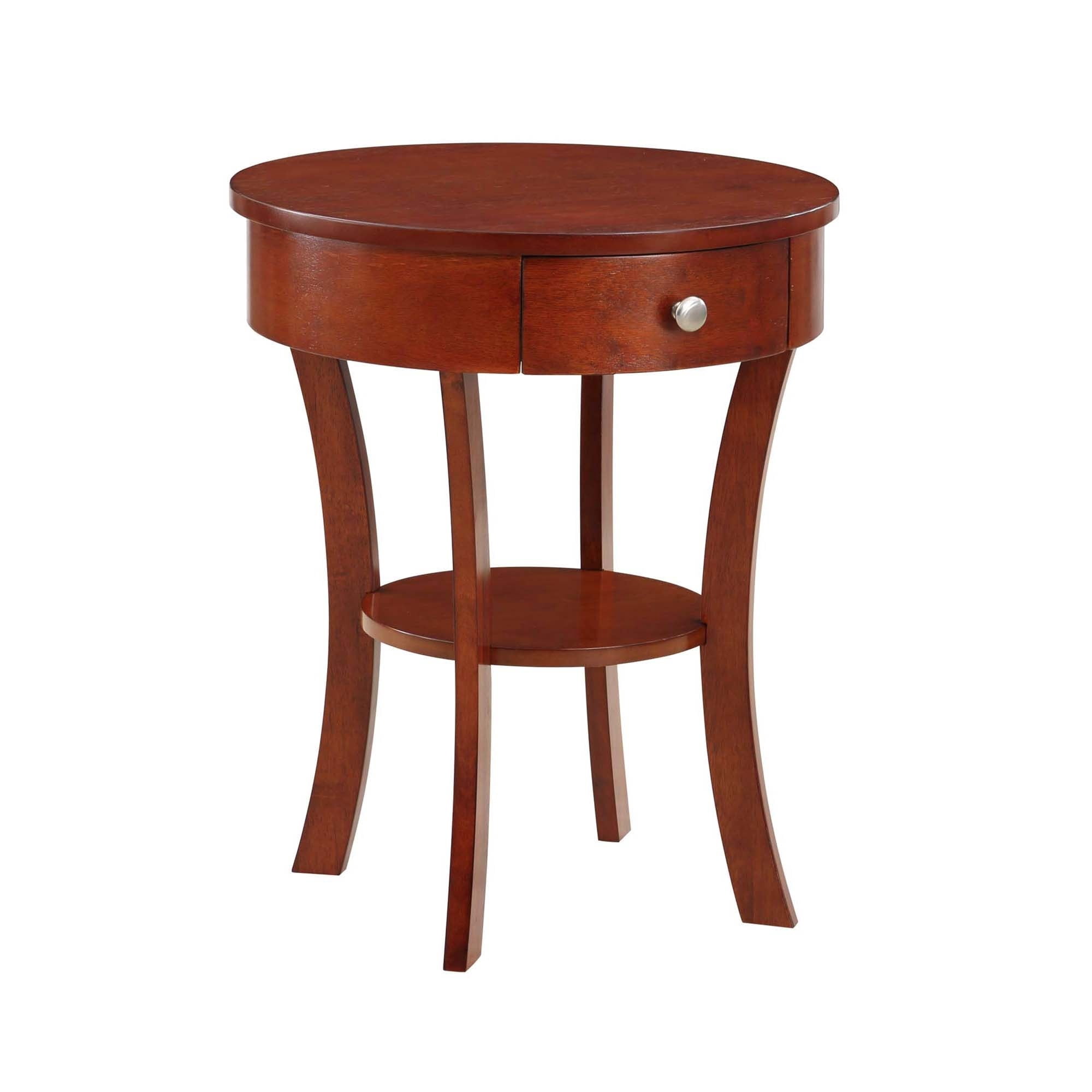 Ergode Classic Accents Schaffer 1 Drawer End Table with Shelf - Stylish ...