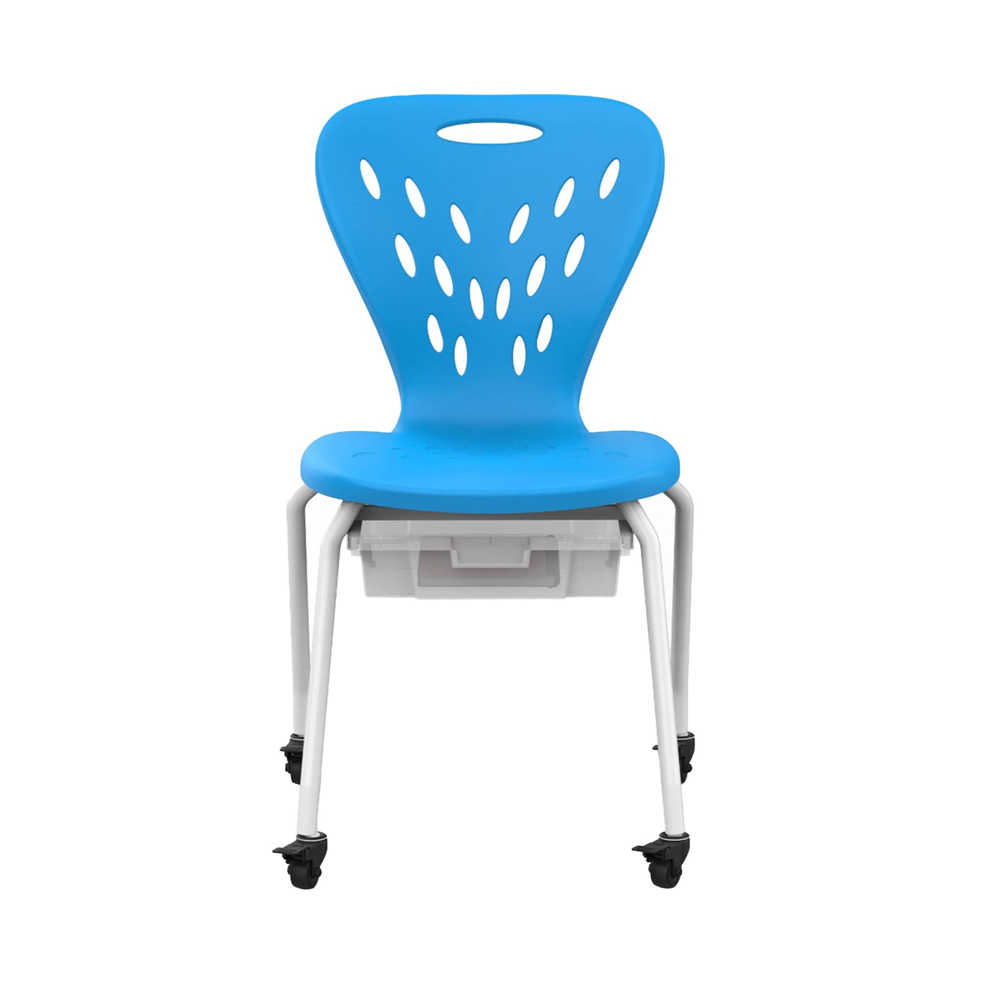 Ergode Contemporary Mobile Stackable School Chair with Heavy Duty ...