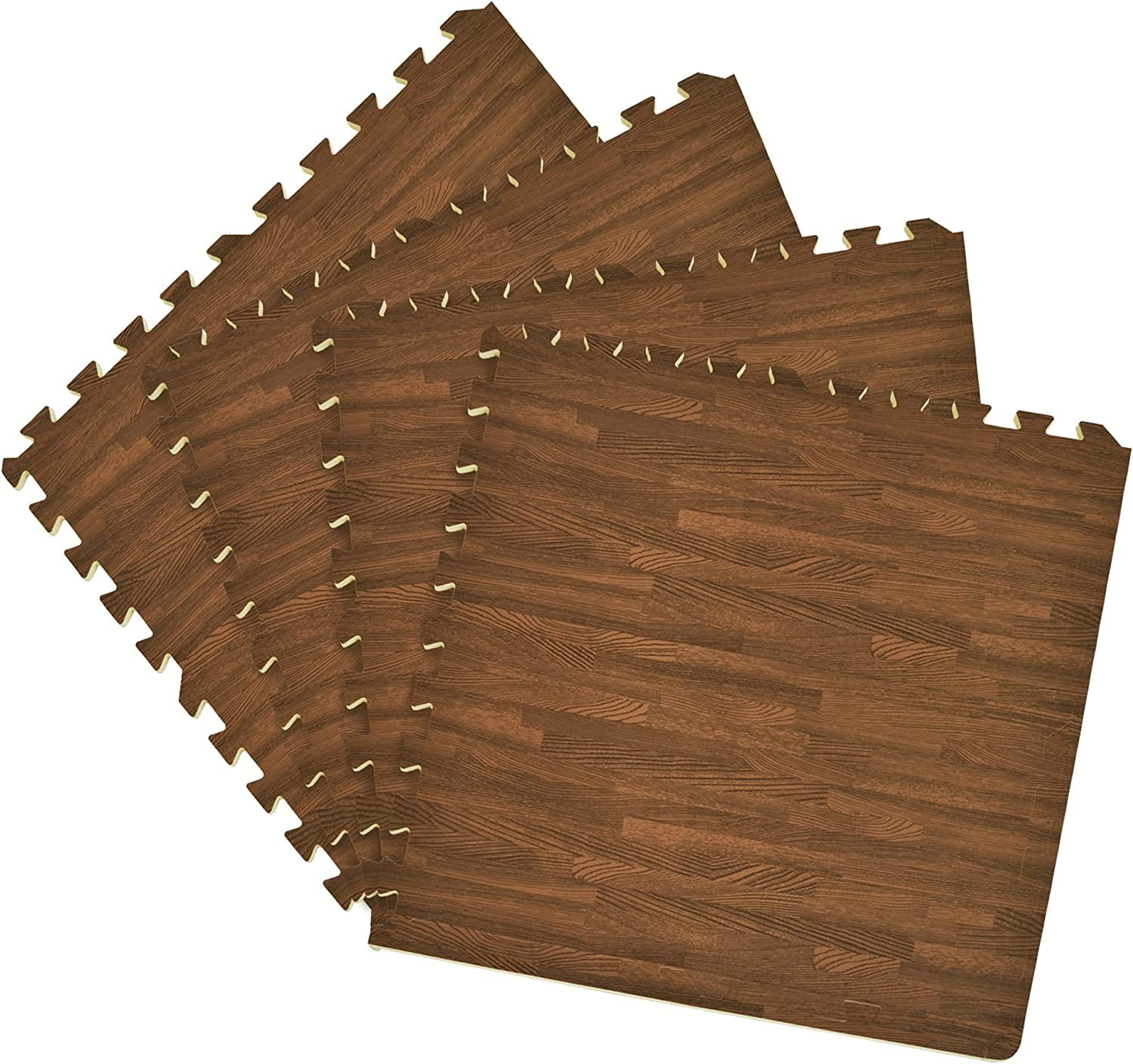 Ergode Interlocking Foam 24x24 Anti Fatigue Floor Tiles 4 tiles/16 Sq ...