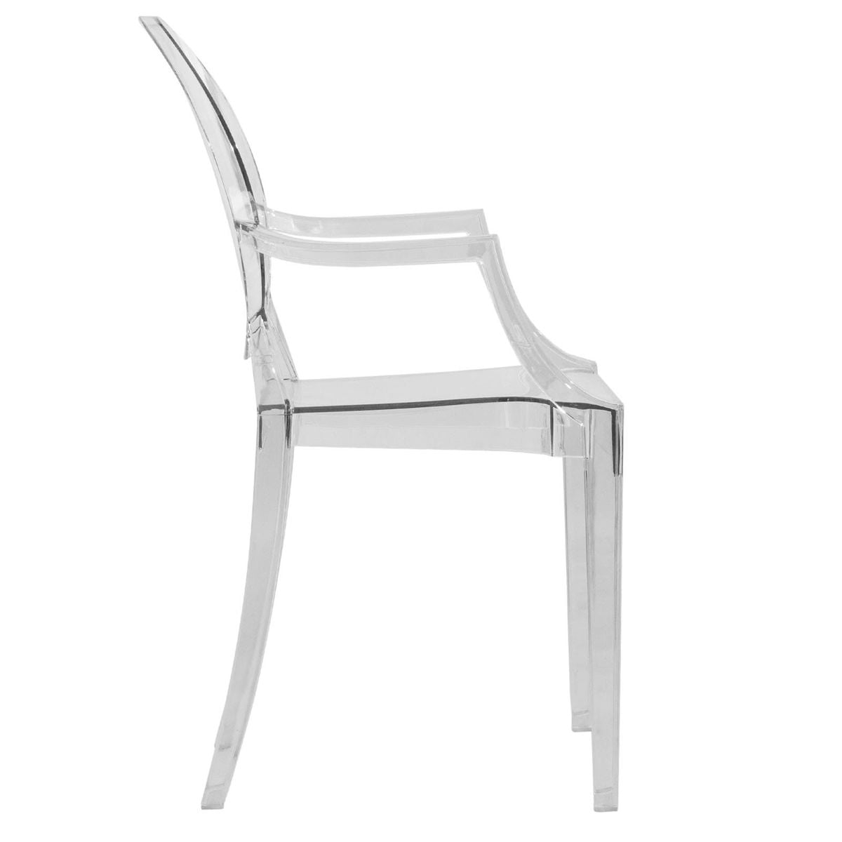 Ergode LeisureMod Carroll Modern Acrylic Chair, Set of 2 - Walmart.com