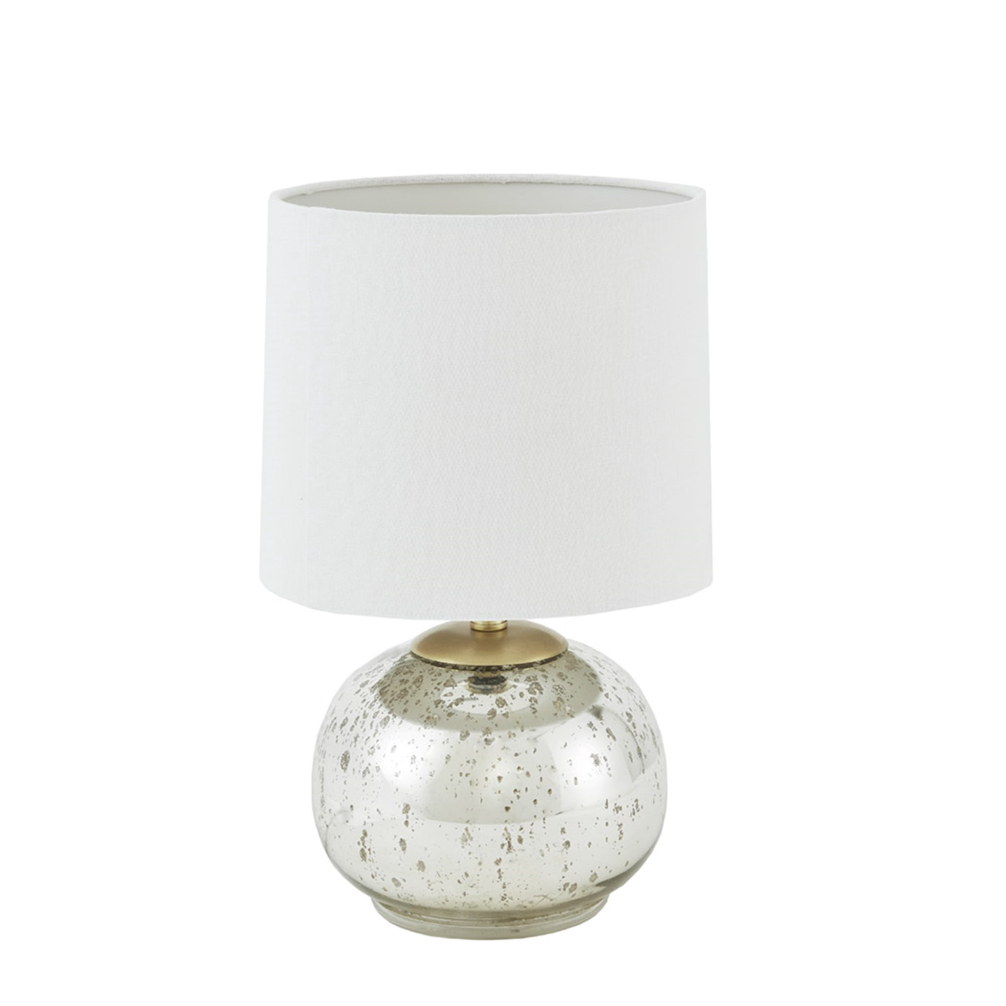 Ergode Metallic Glass Table Lamp - Elegant Silver and Gold Base with ...