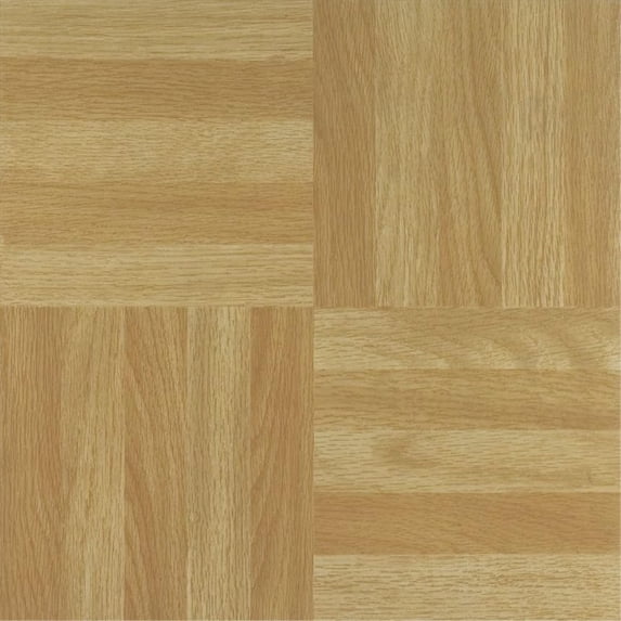 Ergode Nexus Four Finger Square Parquet 12x12 Self Adhesive Vinyl Floor ...