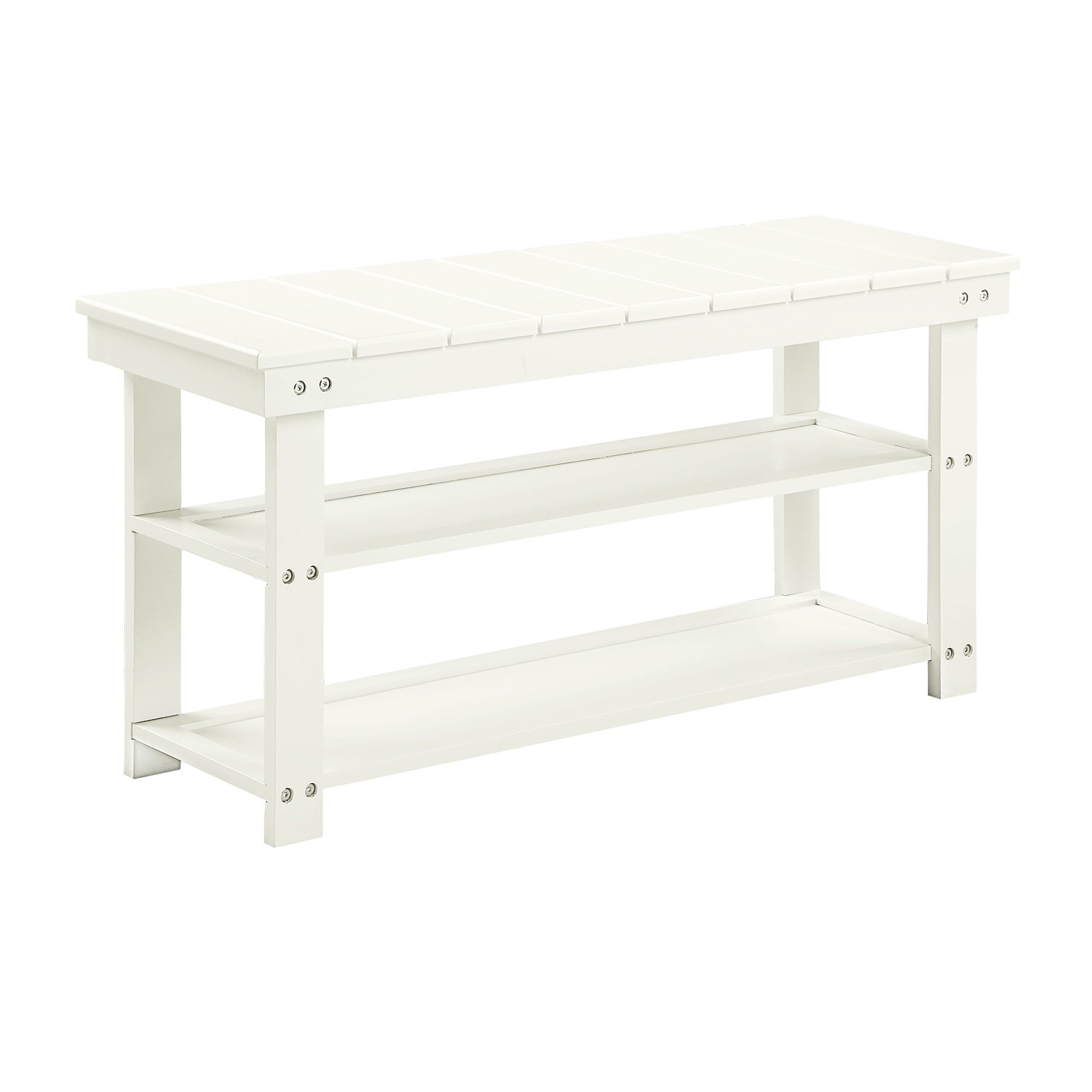 Ergode Oxford Utility Mudroom Bench with Shelves - Versatile & Stylish ...
