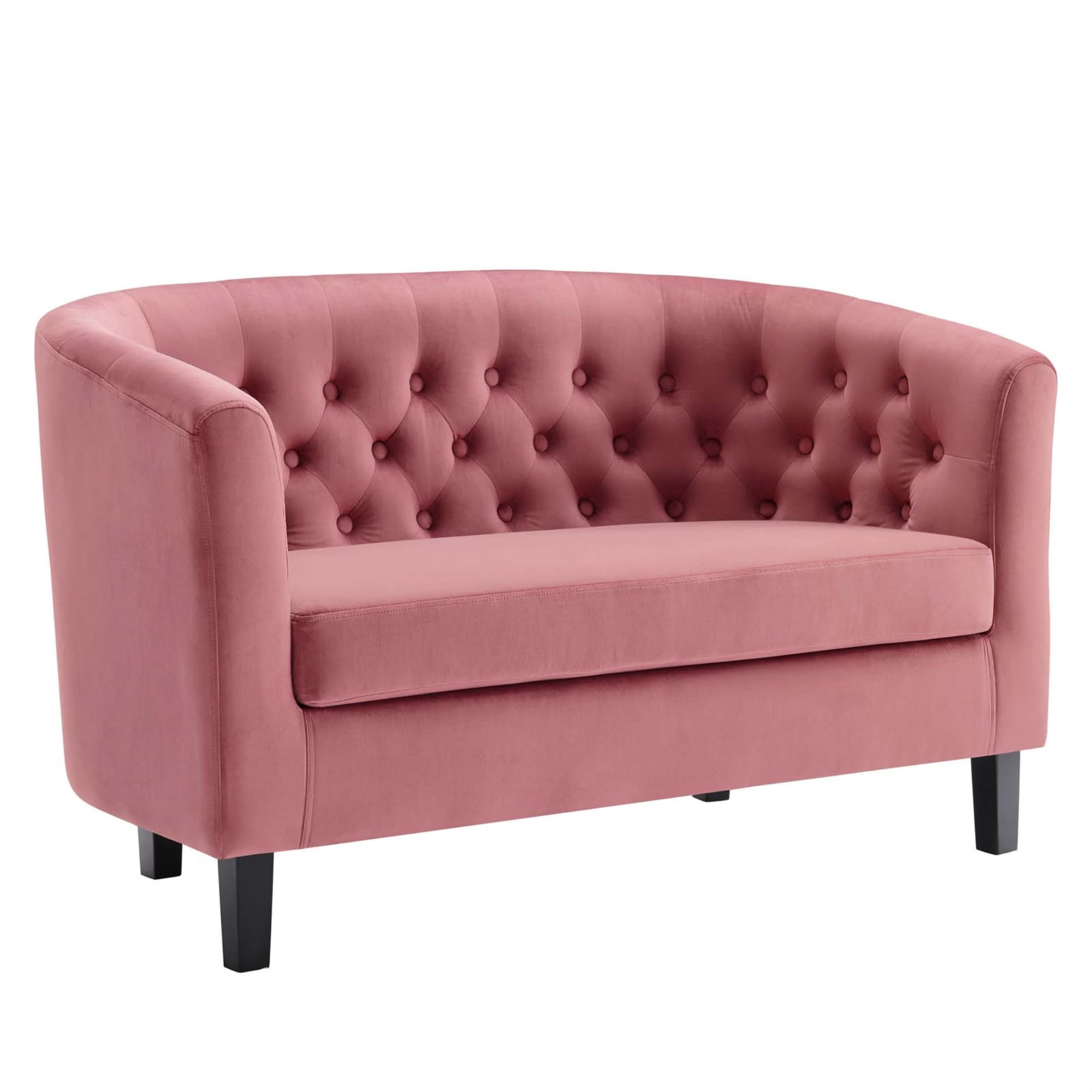 Ergode Prospect Performance Velvet Loveseat - Dusty Rose - Walmart.com