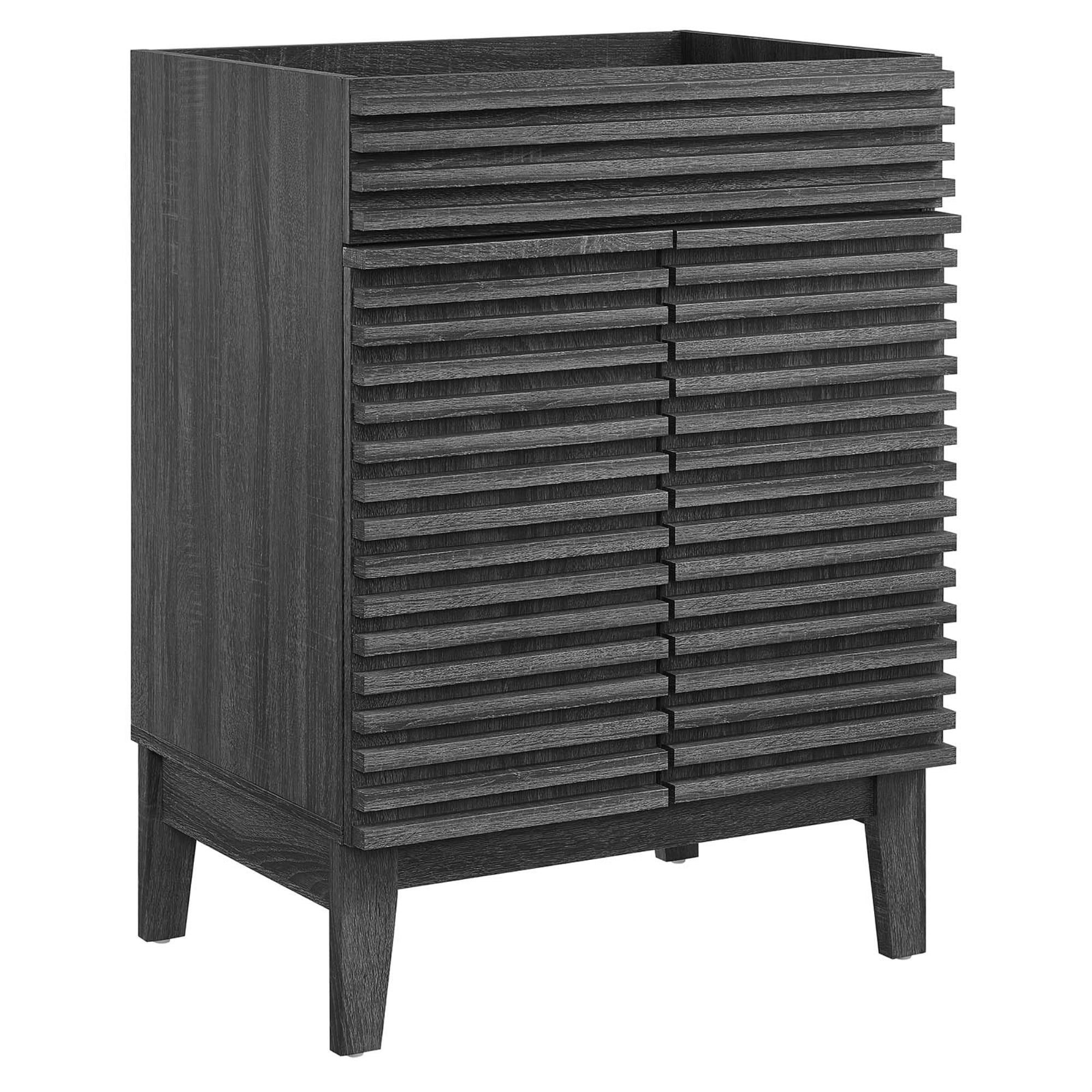 Ergode Vanity - Mid-Century Modern Bathroom Vanity Cabinet with ...