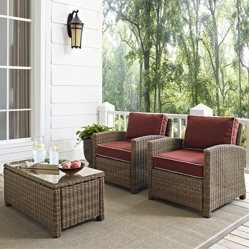 Ergodes Bradenton Collection - Exquisite Outdoor Wicker Seating Set ...