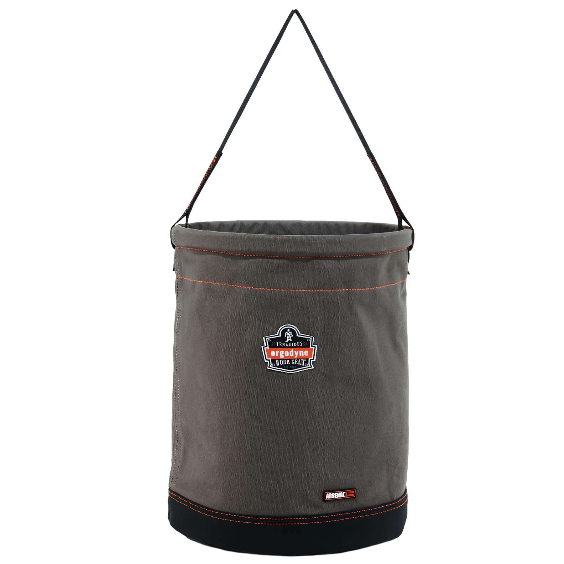 Ergodyne Arsenal® 5935 XL Web Handle Canvas Hoist Bucket, Gray, XL ...