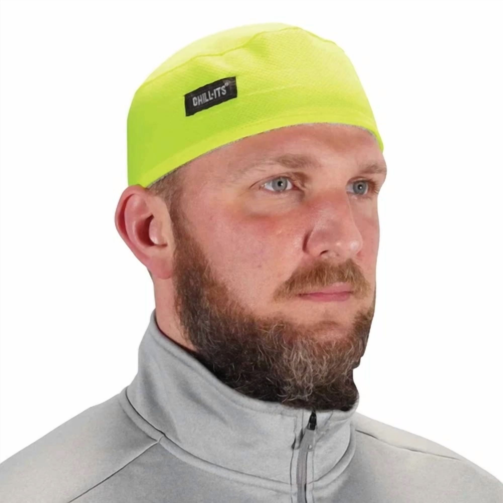 Ergodyne Chill Its 6630 Skull Cap, Lined With Terry Cloth Sweatband ...