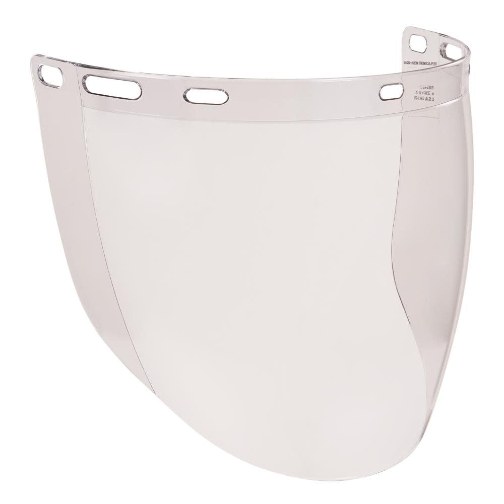 Ergodyne Clear Face Shield Replacement For Cap-Style Hard Hat And ...