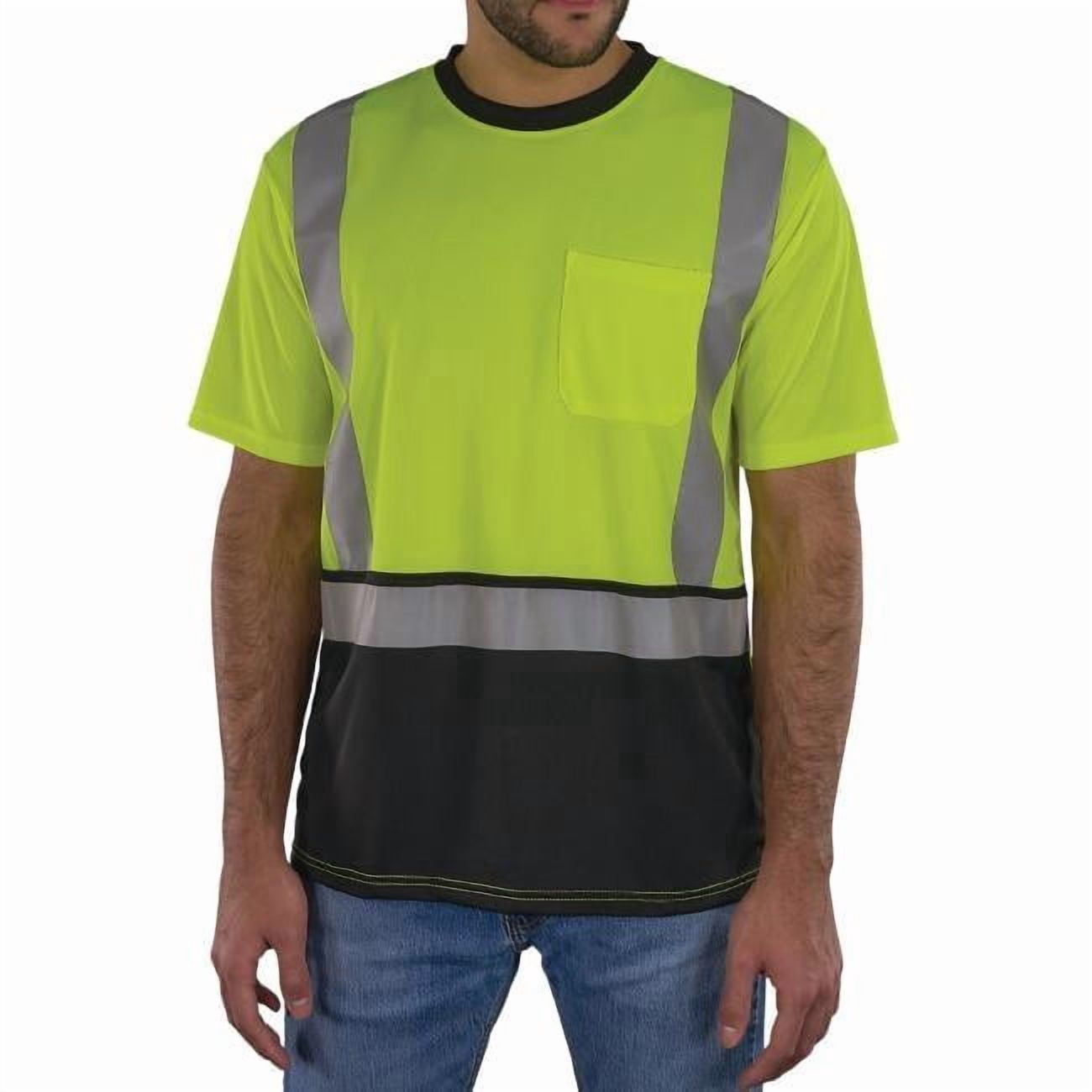 Ergodyne EGO22165 Unisex Type R & Class 2 Essential Hi-Vis 8286BK Short ...
