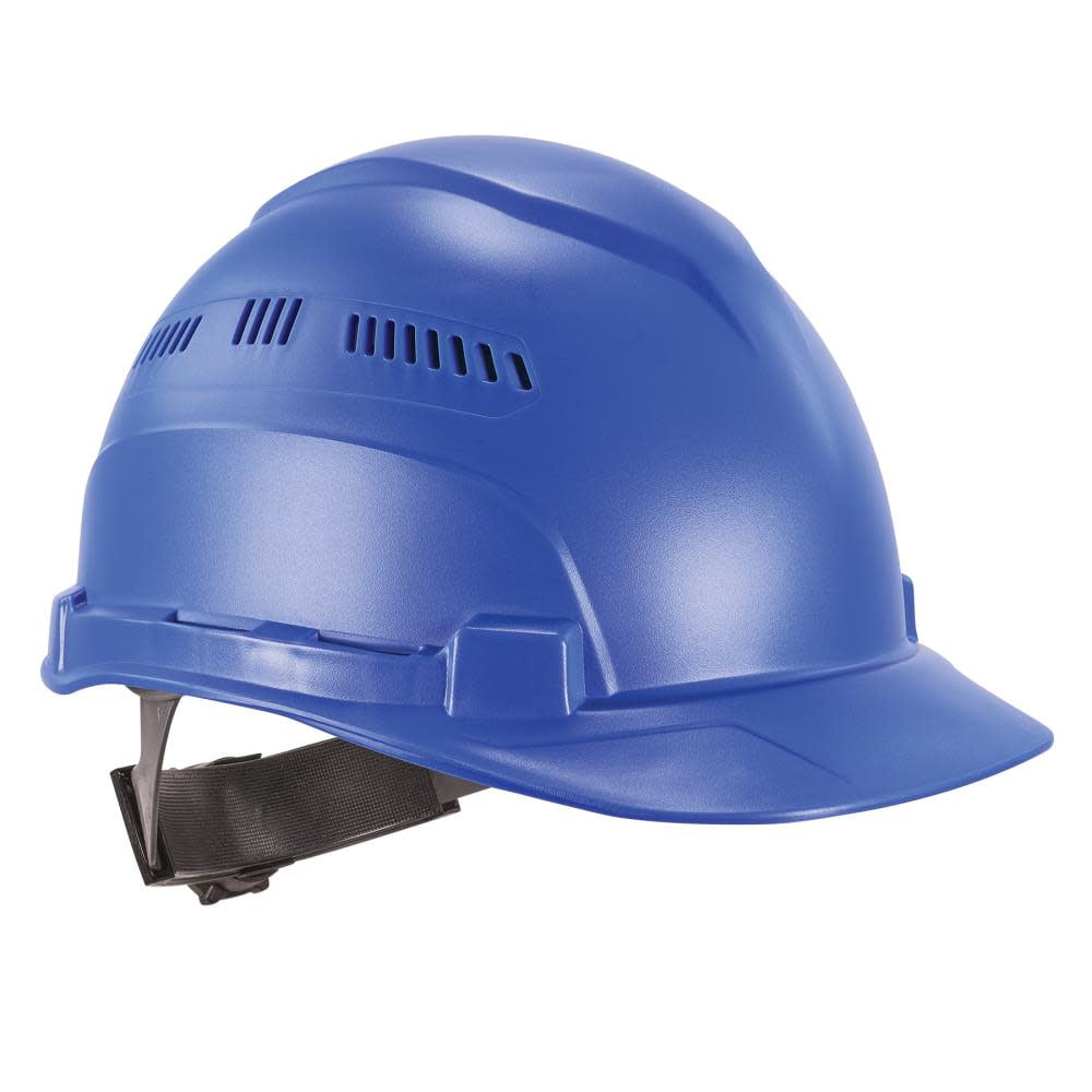 Ergodyne Lightweight Cap Style Vented Class C Hard Hat, Blue - Walmart.com