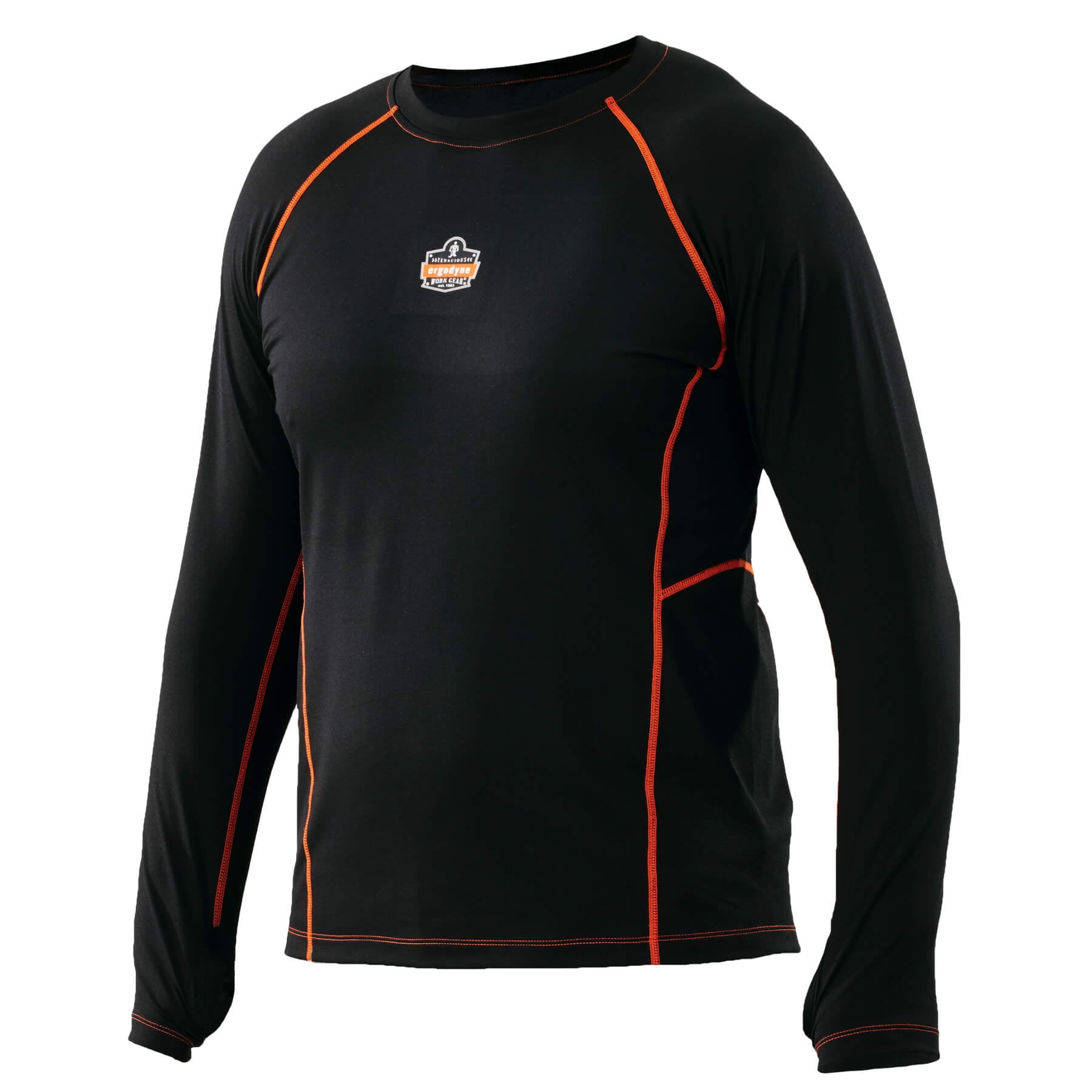 Ergodyne N-Ferno® 6435 Thermal Base Layer Long Sleeve Shirt, Black, 2XL ...