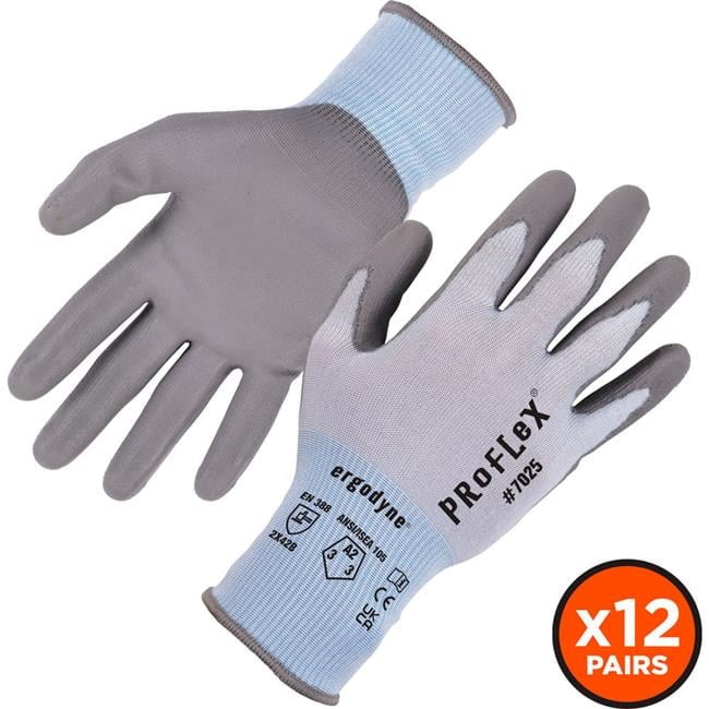 Ergodyne B3135727 Proflex 7024 Cut Resistant Polyurethane Coated Gloves ...