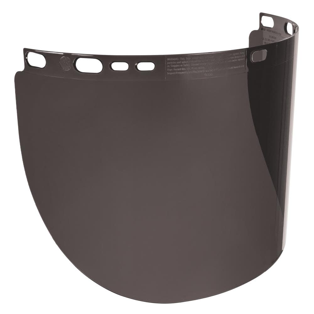 Ergodyne B3131870 8998 Face Shield Replacement for Full Brim HH, Smoke ...
