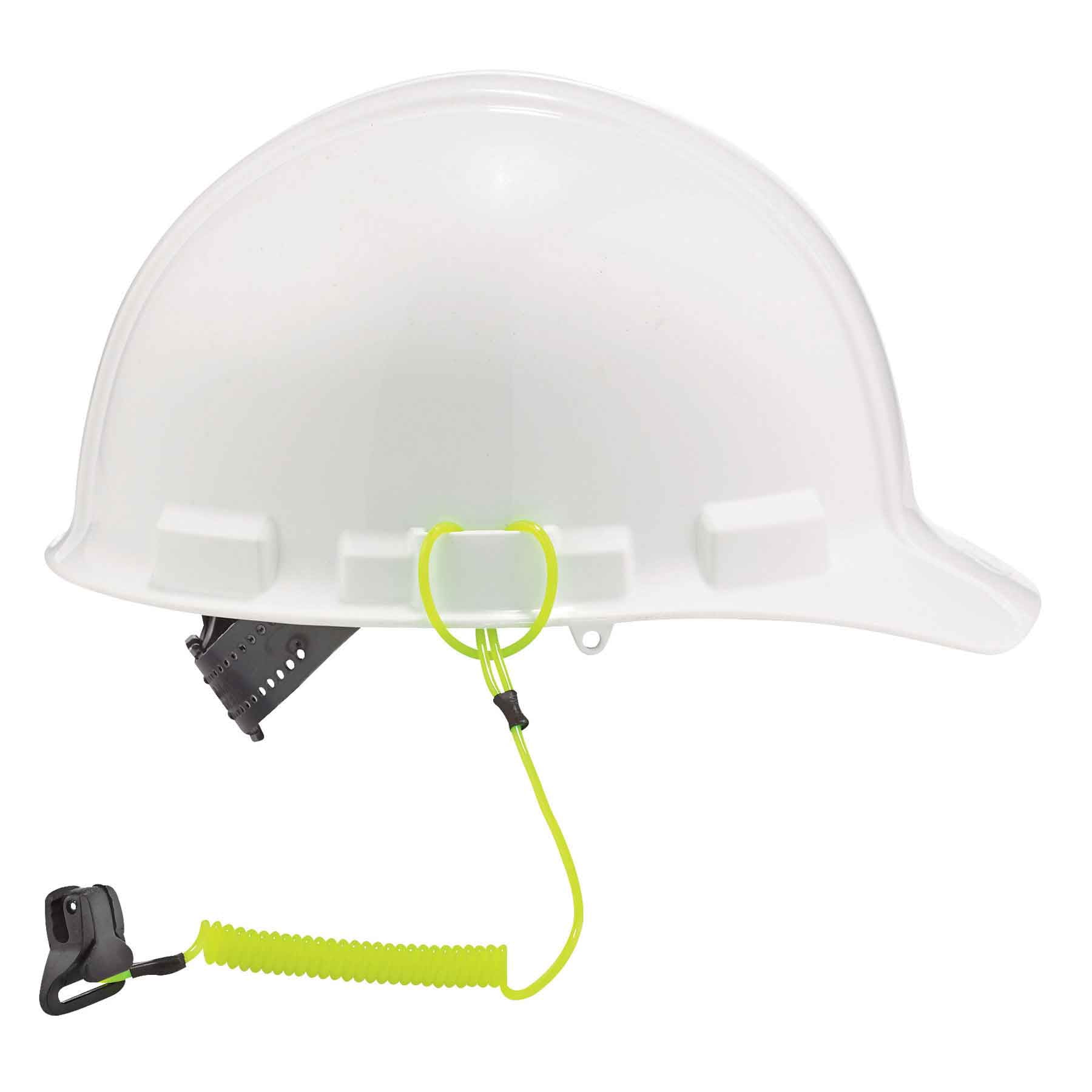 Ergodyne Squids 3158 Coil Tool Lanyard with Clamp – 2 lbs./0.9 kg, Lime ...