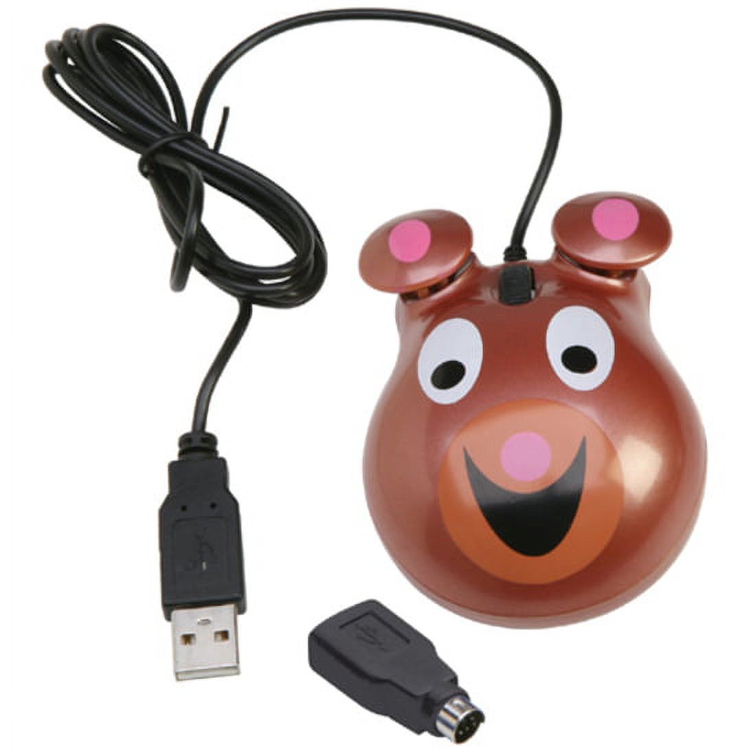 Ergoguys Kids Animal Themed Computer Mouse Bear - Walmart.com