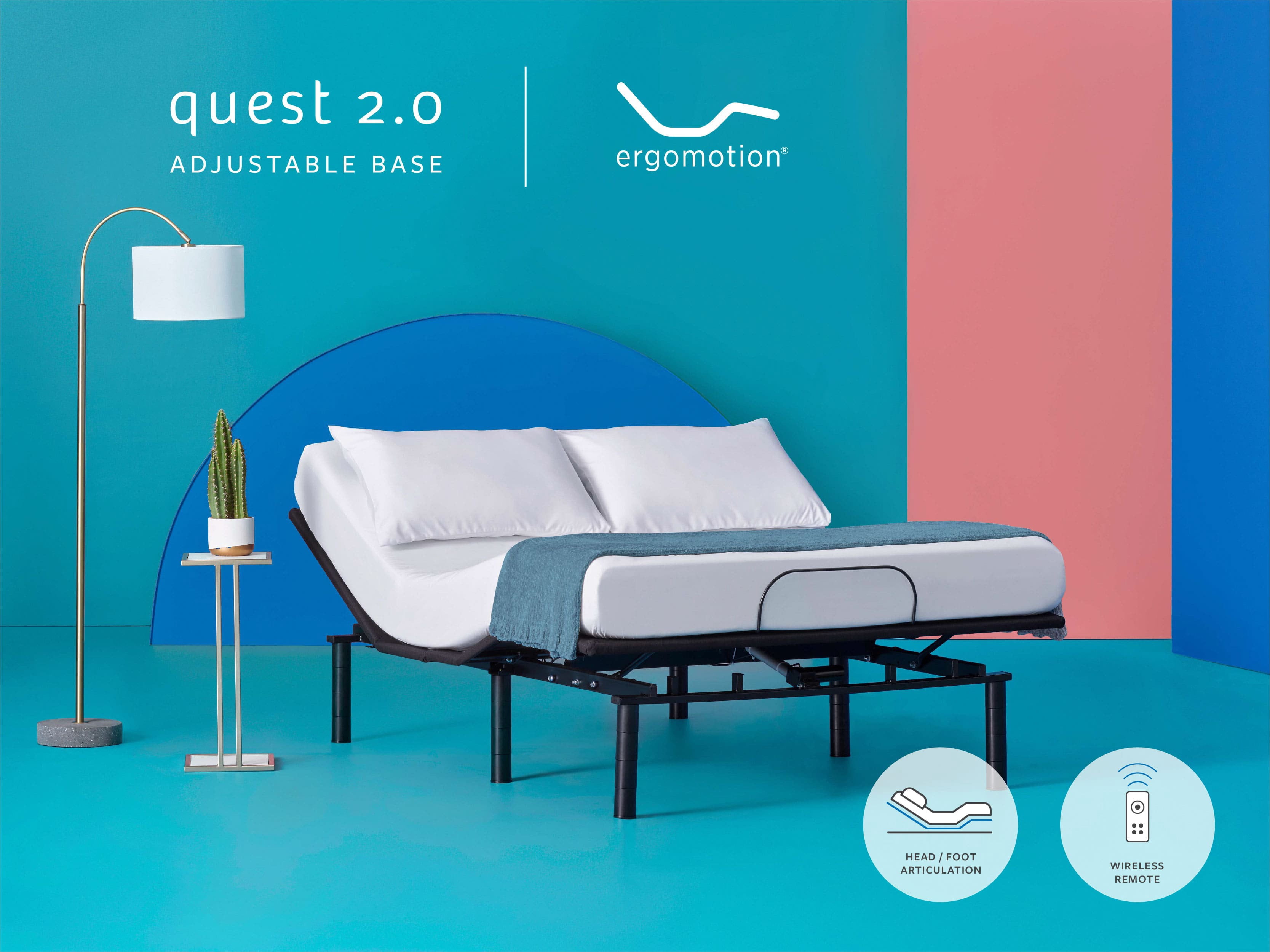 Ergomotion Quest 2.0 Adjustable Bed - Full - Walmart.com