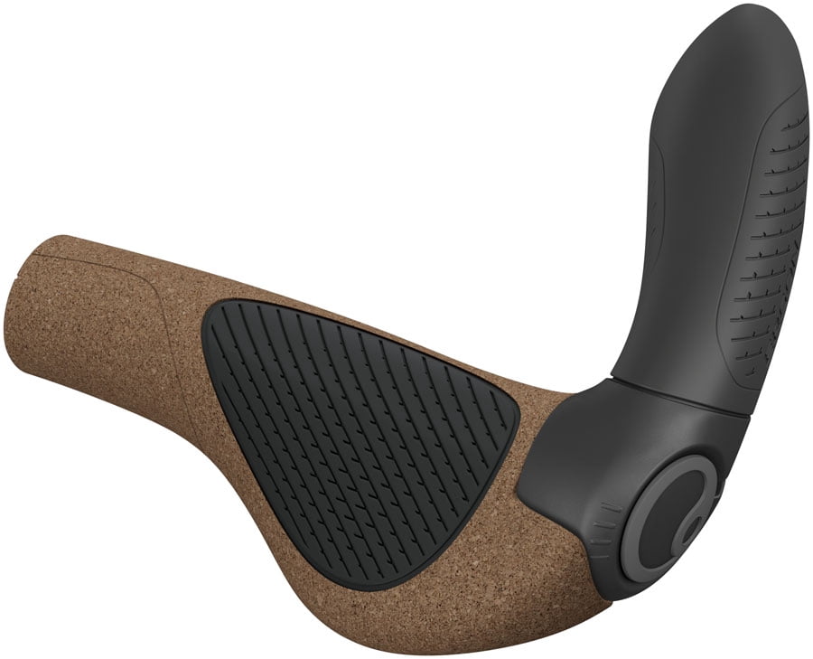 Ergon GP4 Evo BioKork Grips, Small, Brown/Black - Walmart.com