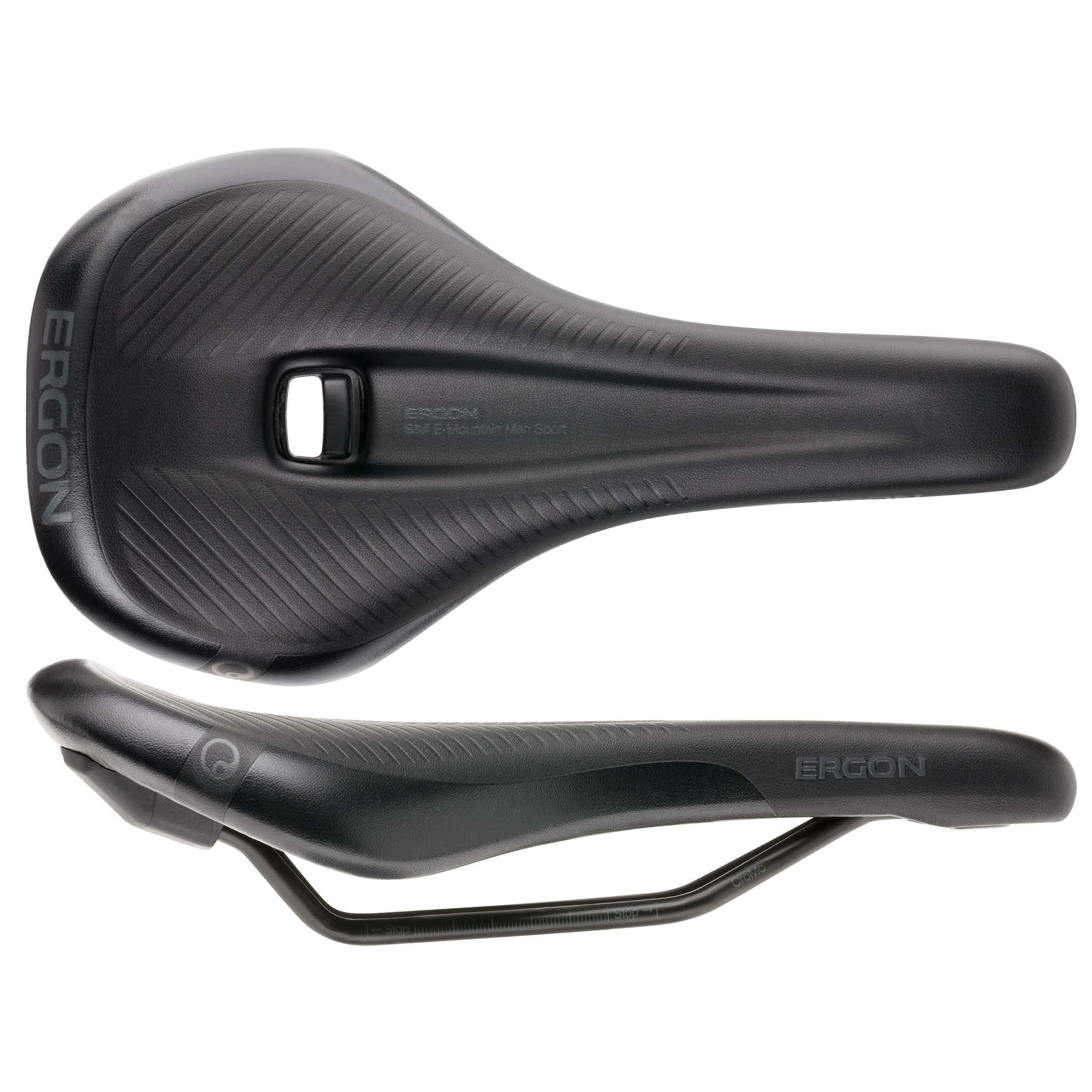 Ergon SM E Mountain Sport Saddle Chromoly Stealth Men's Small Medium Black - Walmart Business ...