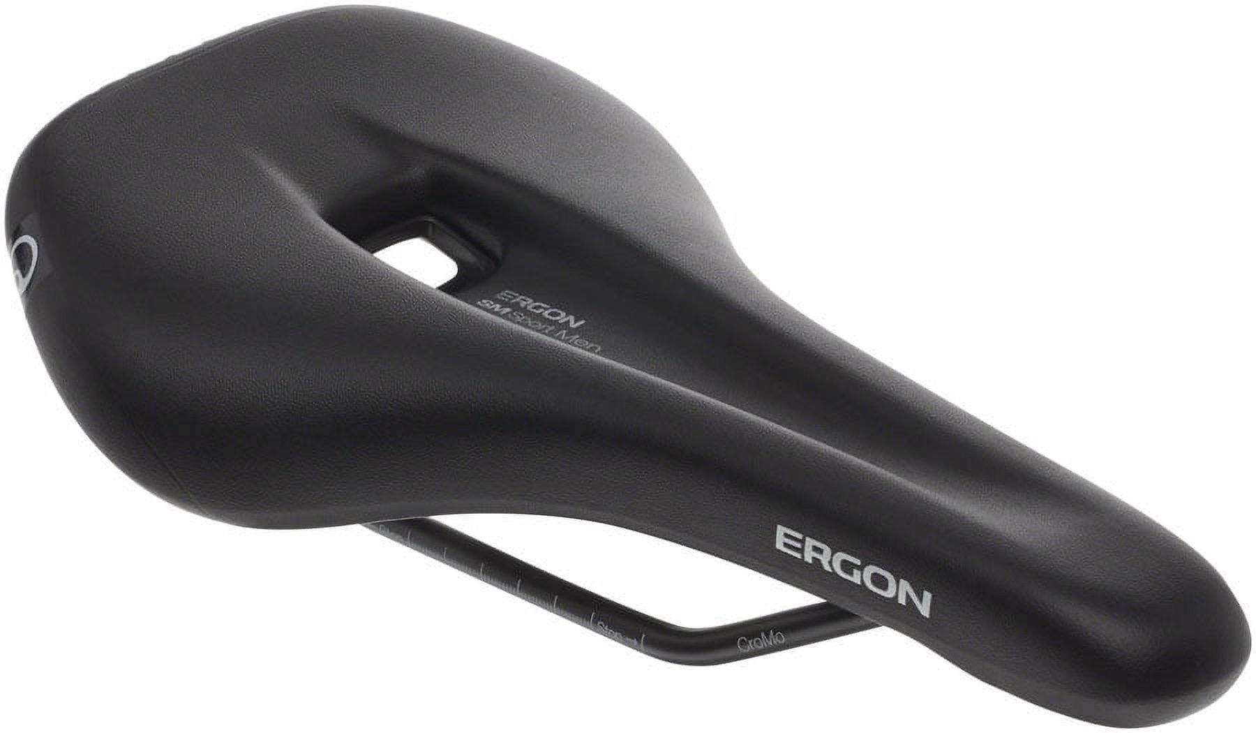 Ergon SM Sport Saddle - Chromoly, Black, Men's, Medium/Large - Walmart.com