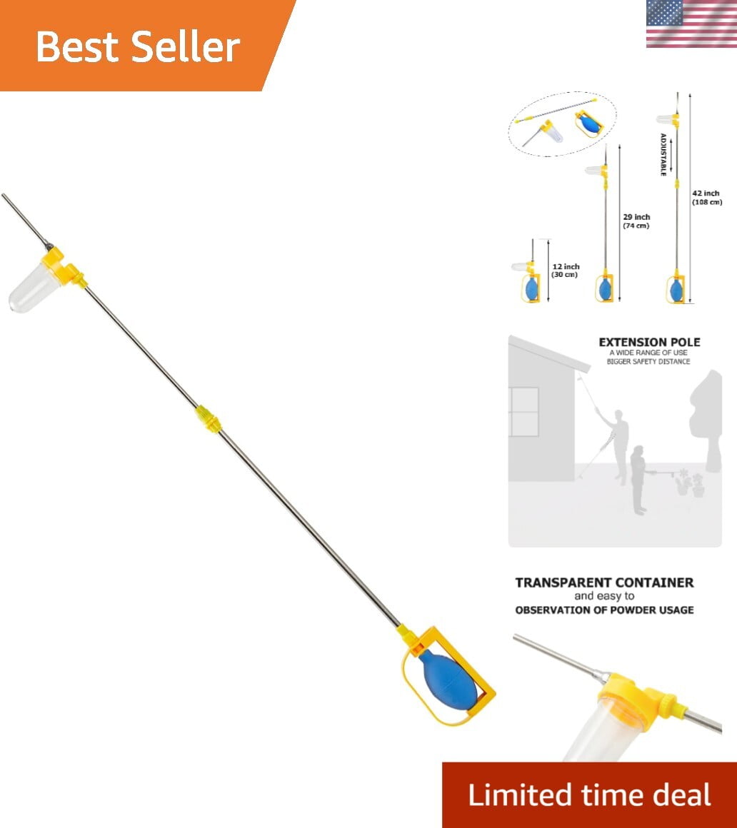 Ergonomic 12" to 42" Powder Sprayer for Effective Pest Management ...