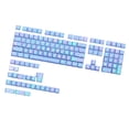 Ergonomic 136 Keycap Set Translucent Side Engraved Backlighting Keycaps ...
