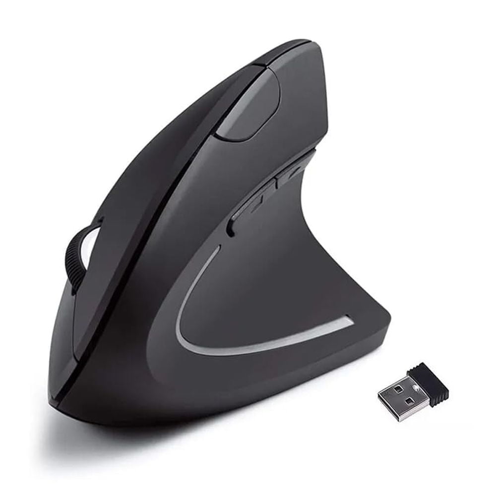 Ergonomic 1600 dpi Wireless Vertical Gaming Mouse - Walmart.com