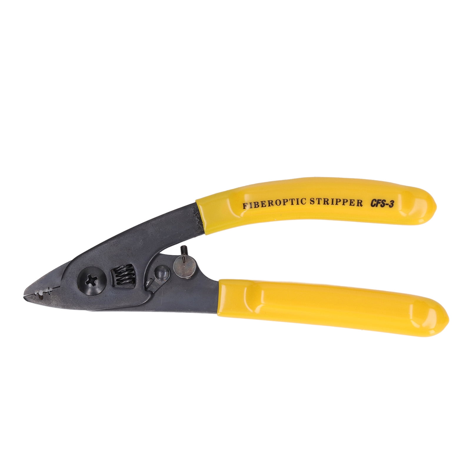 Ergonomic 3-Port Hole Fiber Optic Wire Stripper Tool with Non-Slip PVC ...