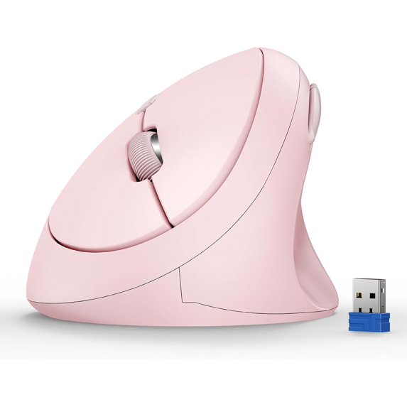 Ergonomic Mouse, 4800 DPI Wireless Vertical Mouse, 5 Adjustable DPI ...