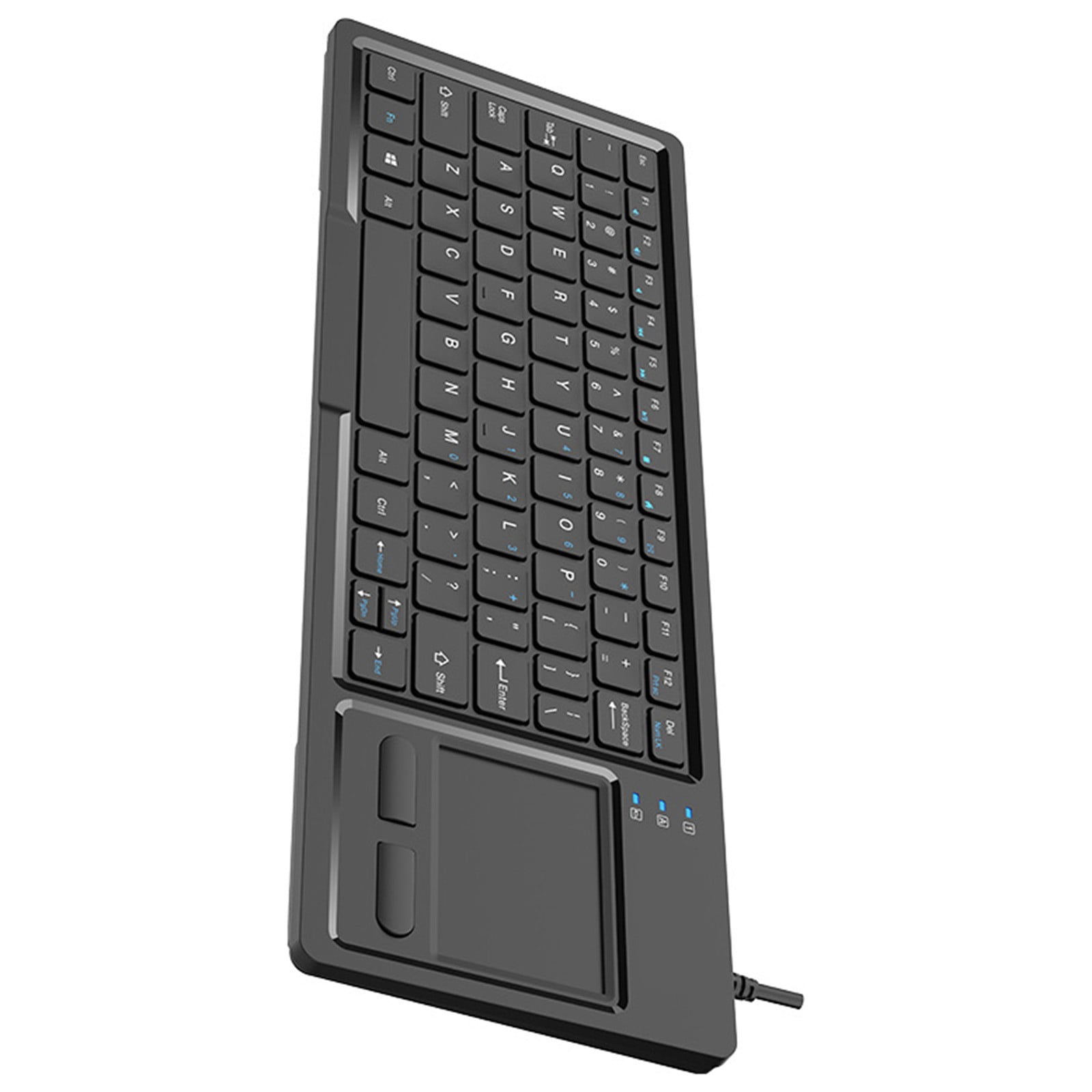 Ergonomic 78 Key USB Corded Keyboard Touch Keyboard Function Waterproof ...