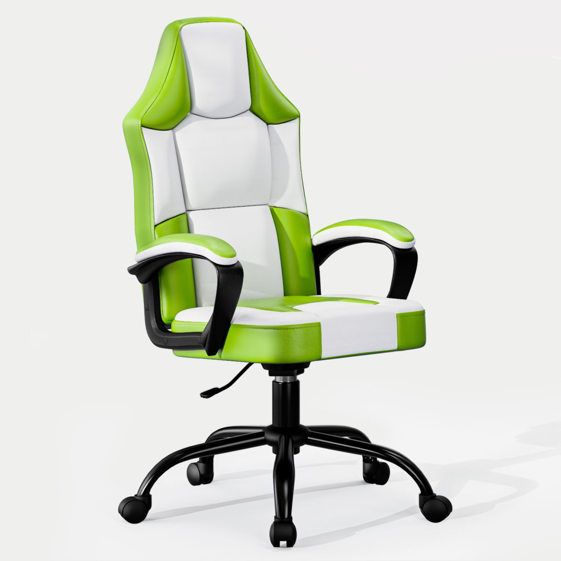 Ergonomic Adjustable Height Computer Chair,Reclining Swivel Gamer Chair ...