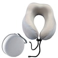 Ergonomic Adjustable U-Shaped Neck Pillow, Lightweight Travel Cushion ...
