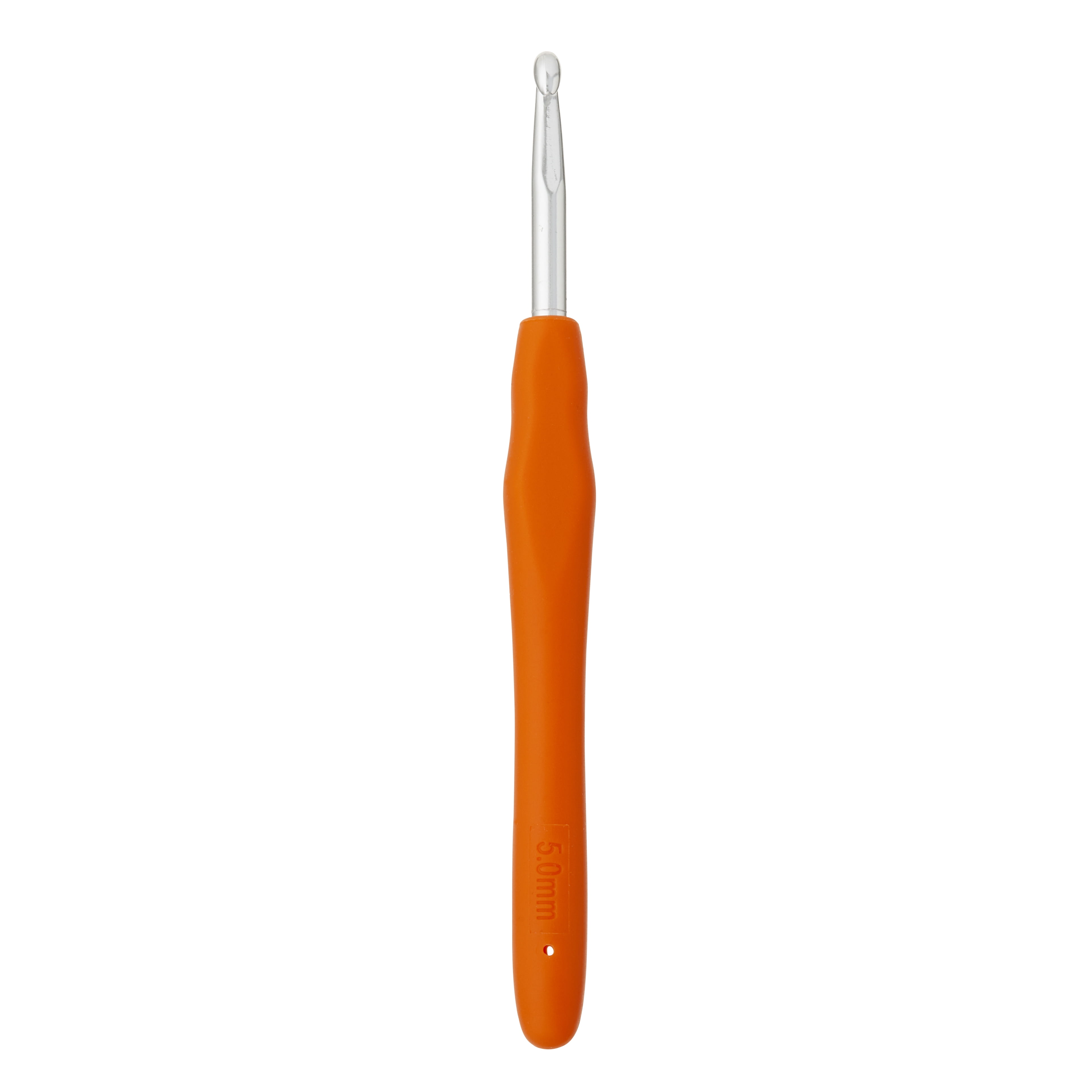 Ergonomic Aluminum Crochet Hook by Loops & Threads - H / 5 mm Ergonomic ...