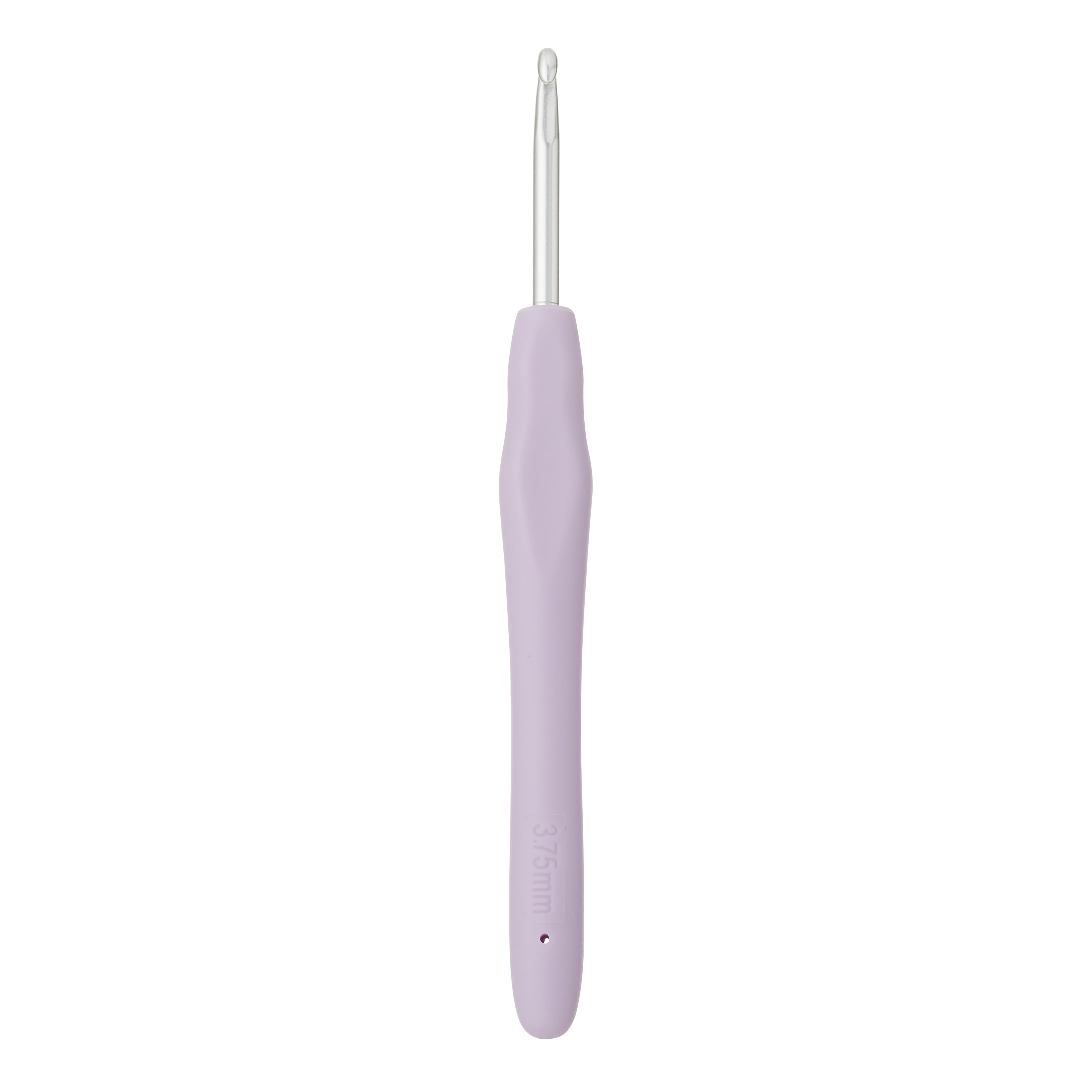 Ergonomic Aluminum Crochet Hook by Loops & Threads® - Walmart.com