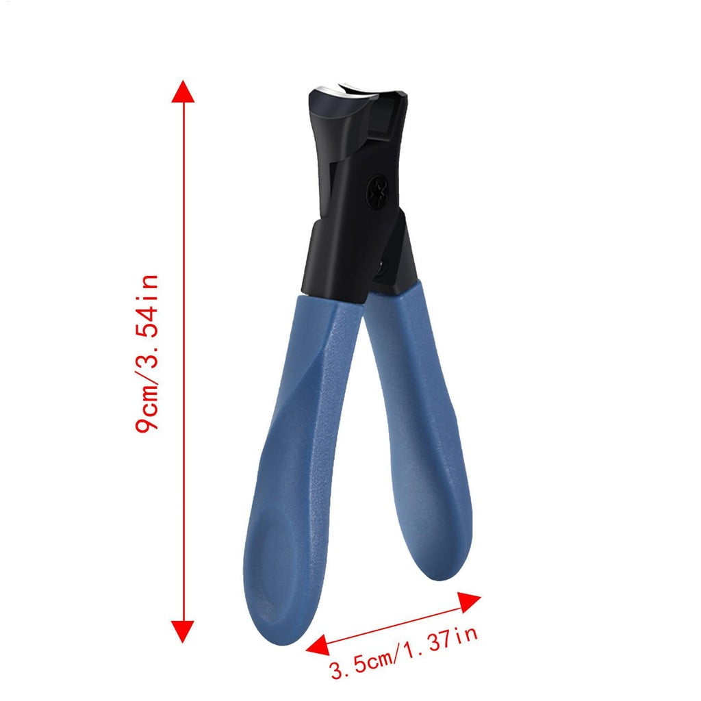 Ergonomic Angled Nail Cutter Toe Cuticle Nippers for Elderly Home Women ...