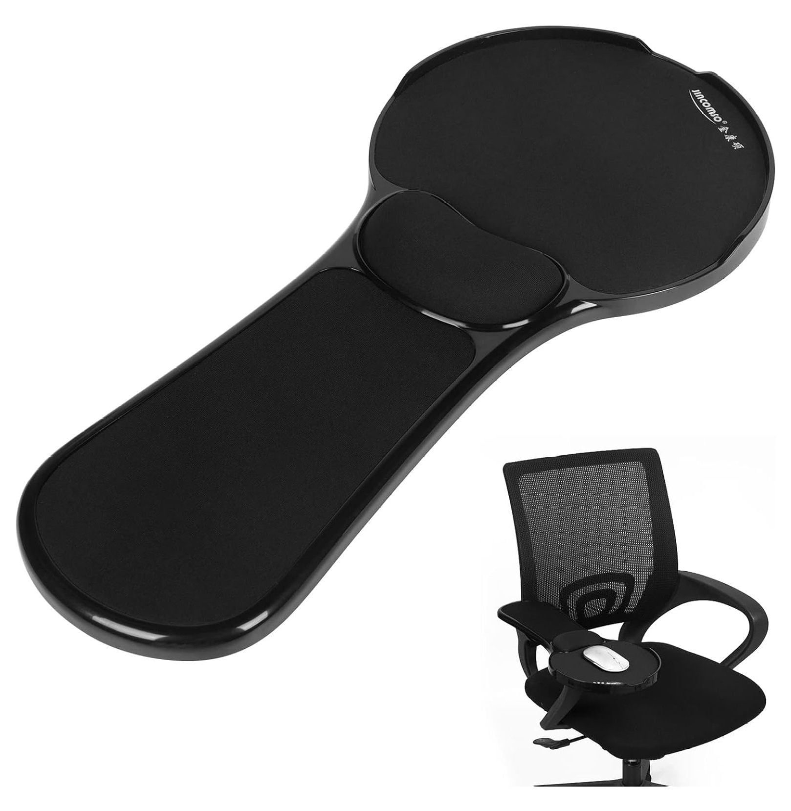 Ergonomic Arm Rest Mouse Pads for Chairs, Upgrade Adjustable Chair arm ...