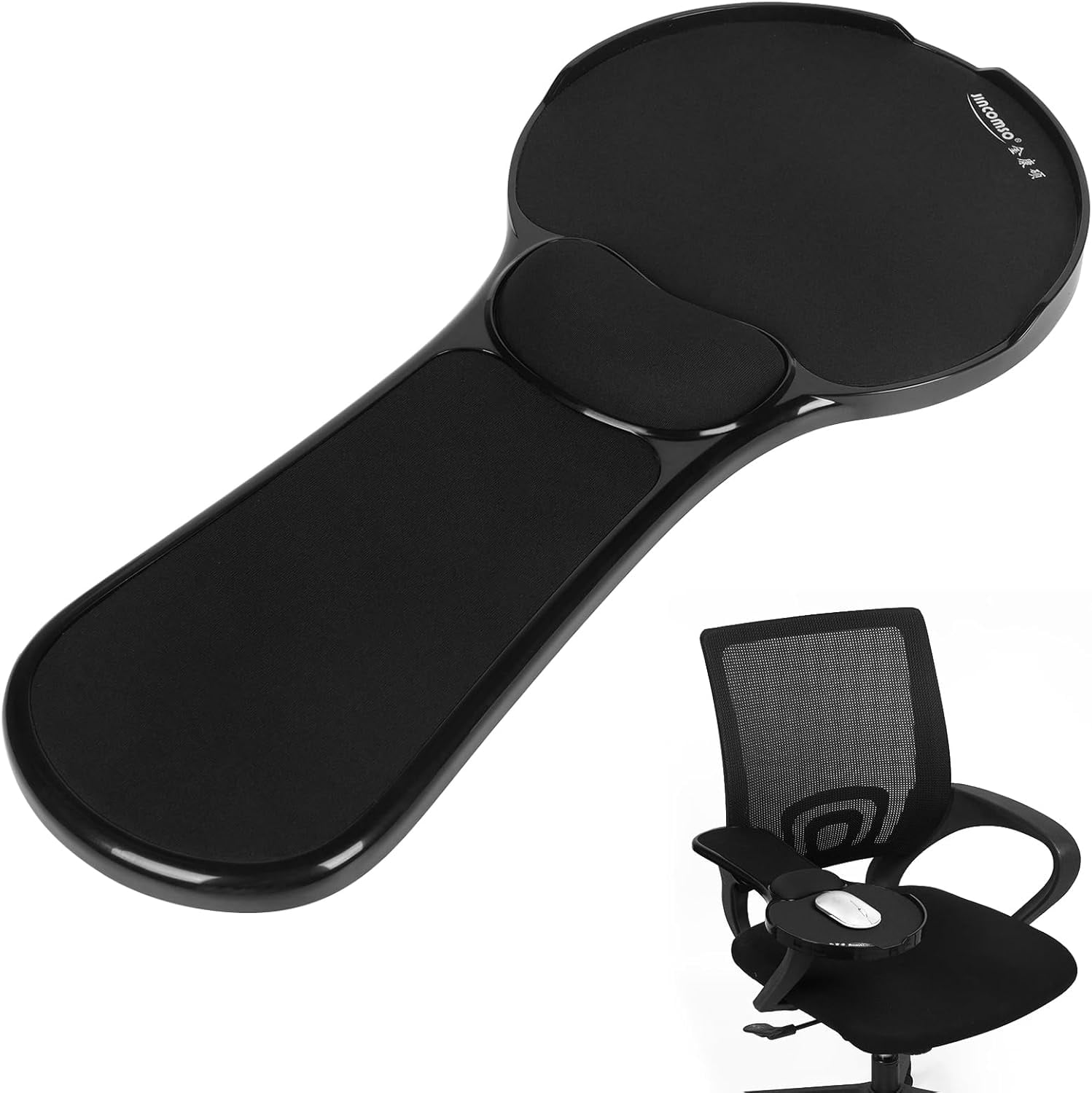 Ergonomic Arm Rest Mouse Pads for Chairs, Upgrade Adjustable Chair arm ...